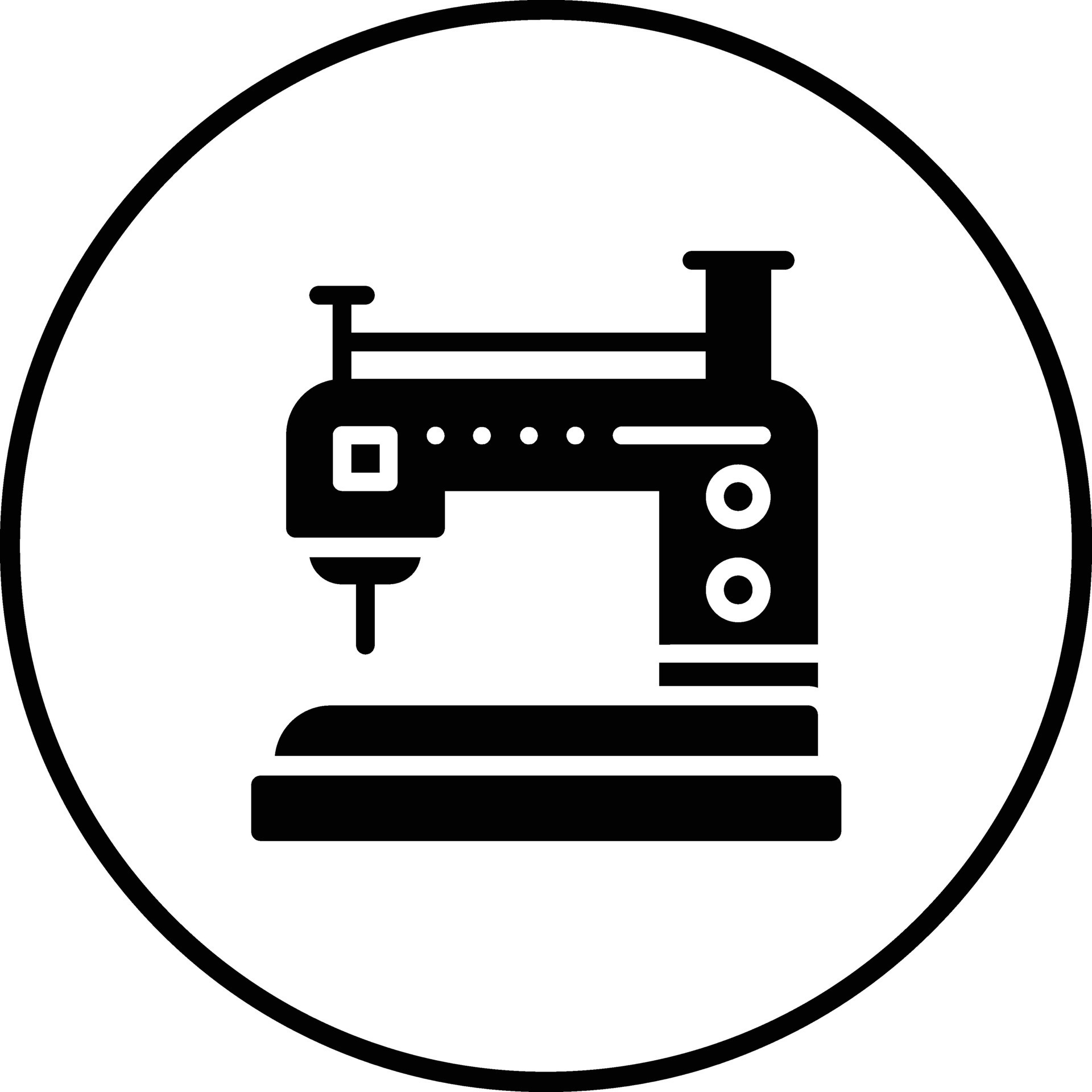Sewing Machine Vector Icon 38135965 Vector Art At Vecteezy