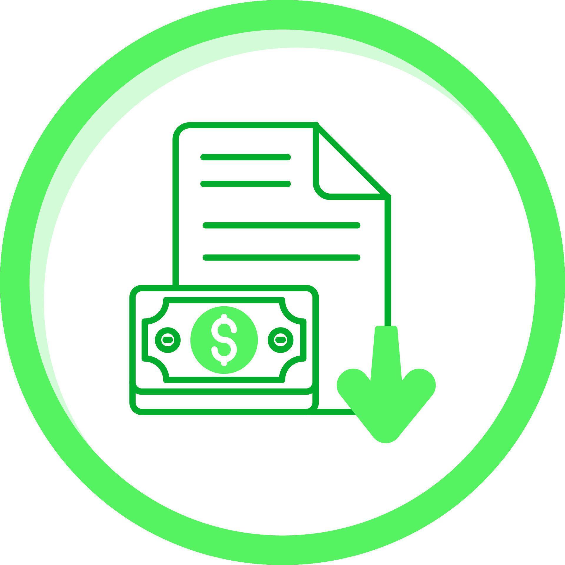 Decrease Green mix Icon 38138205 Vector Art at Vecteezy