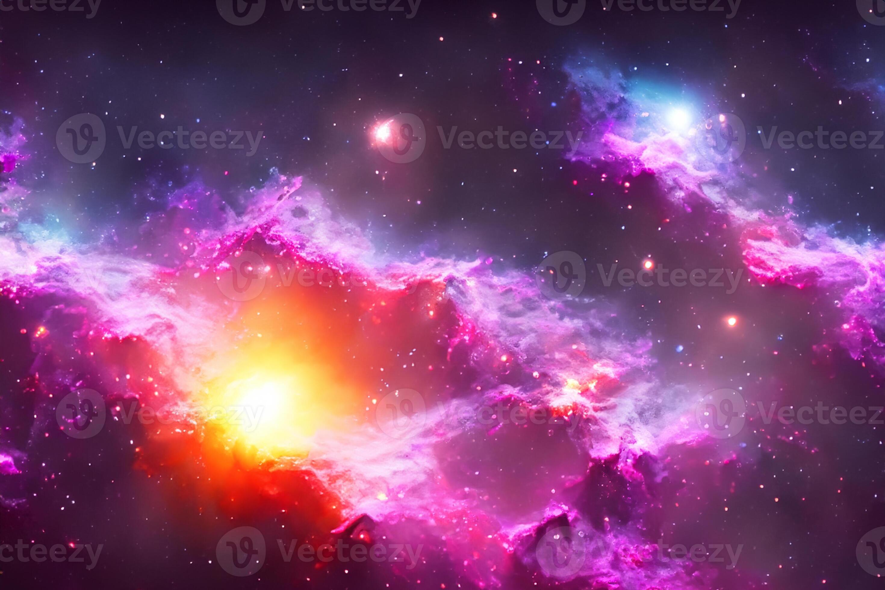 AI generated nebula space background 38145494 Stock Photo at Vecteezy