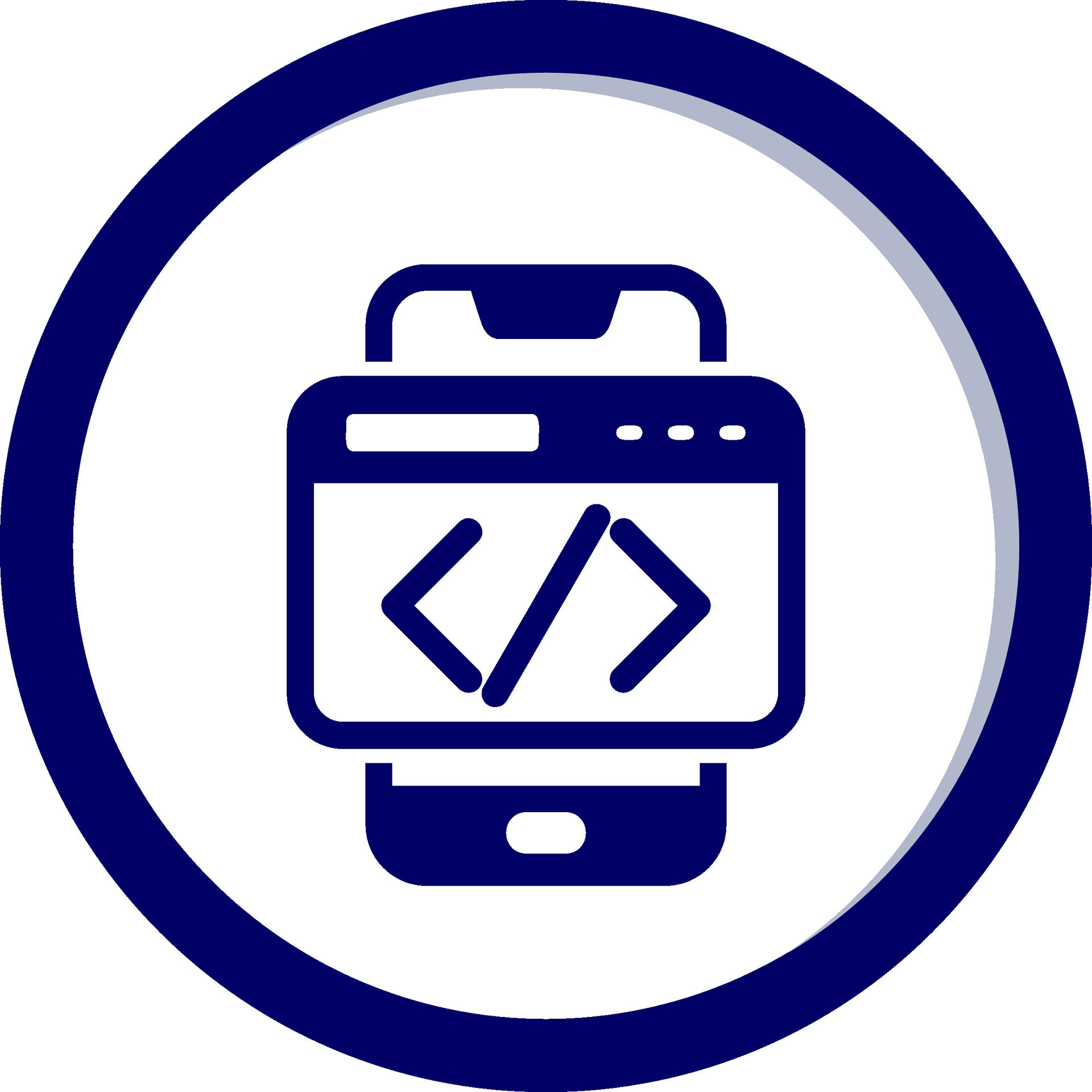 Smartphone Coding Vecto Icon 38152736 Vector Art at Vecteezy