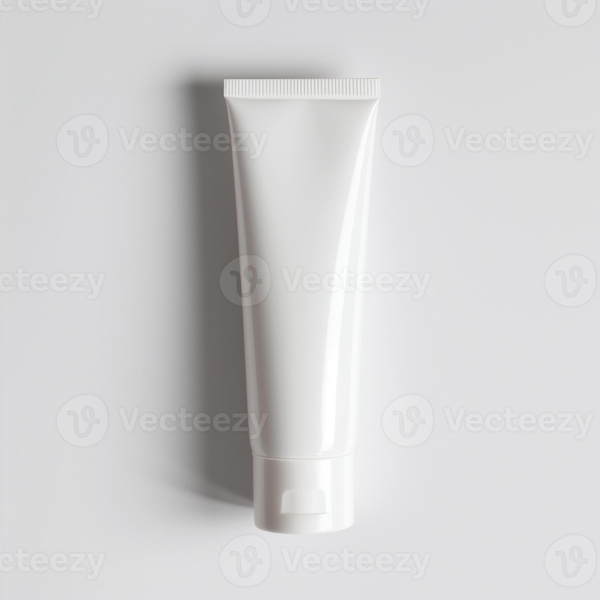 AI generated Blank White Tube Mockup on White 38154141 Stock Photo at Vecteezy