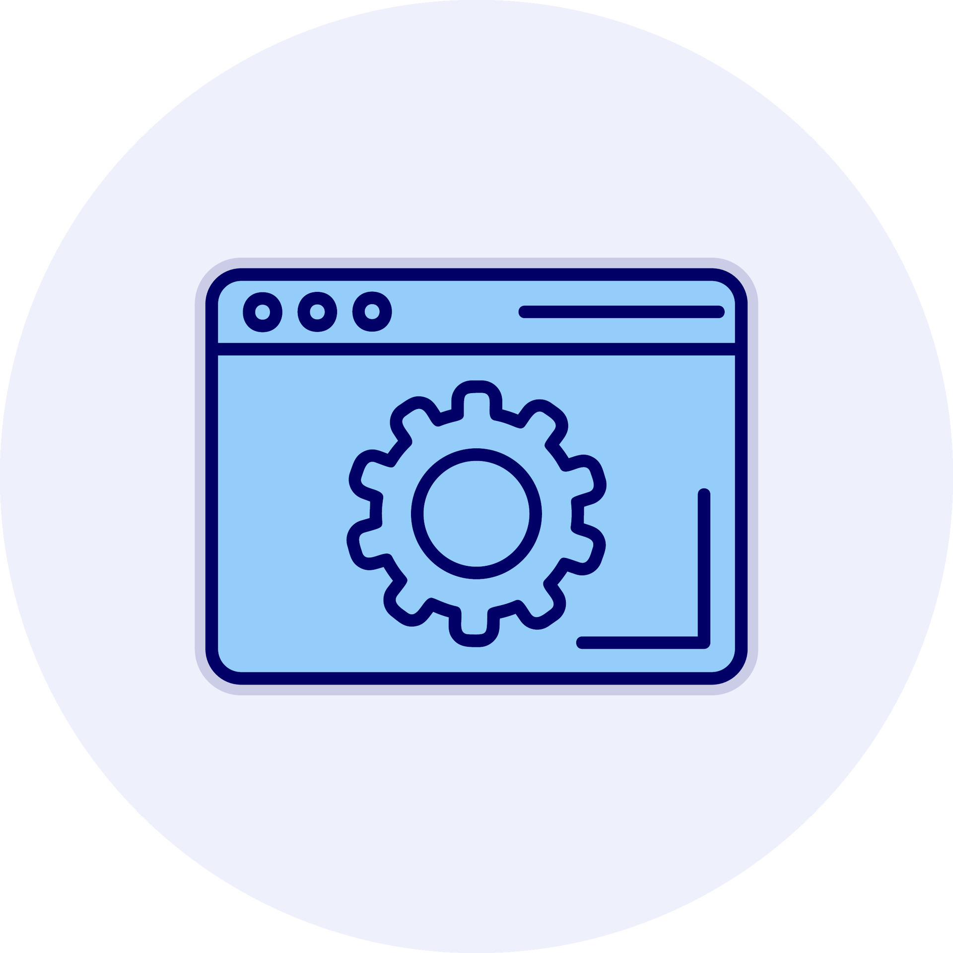 Browser Setting Vecto Icon 38155204 Vector Art At Vecteezy