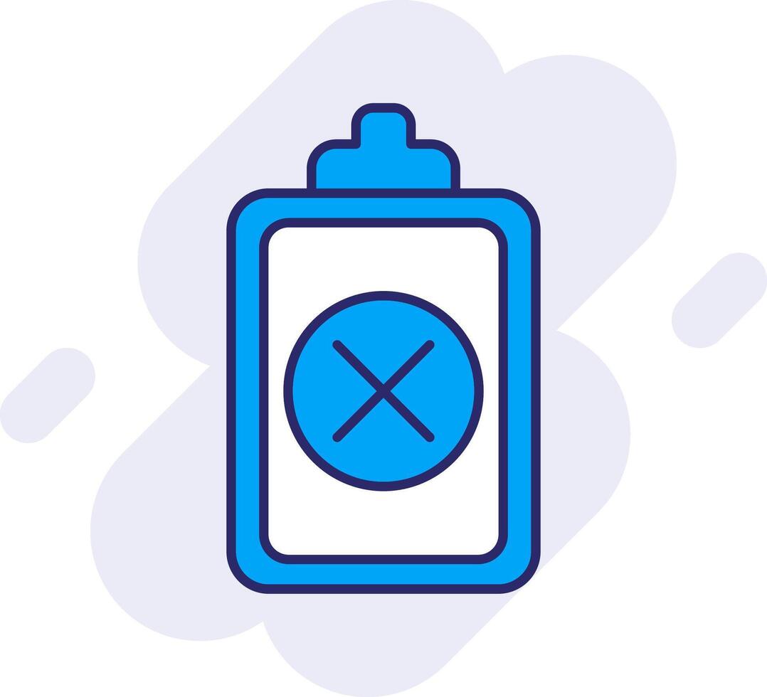 Wrong Line Filled Backgroud Icon 38162589 Vector Art At Vecteezy