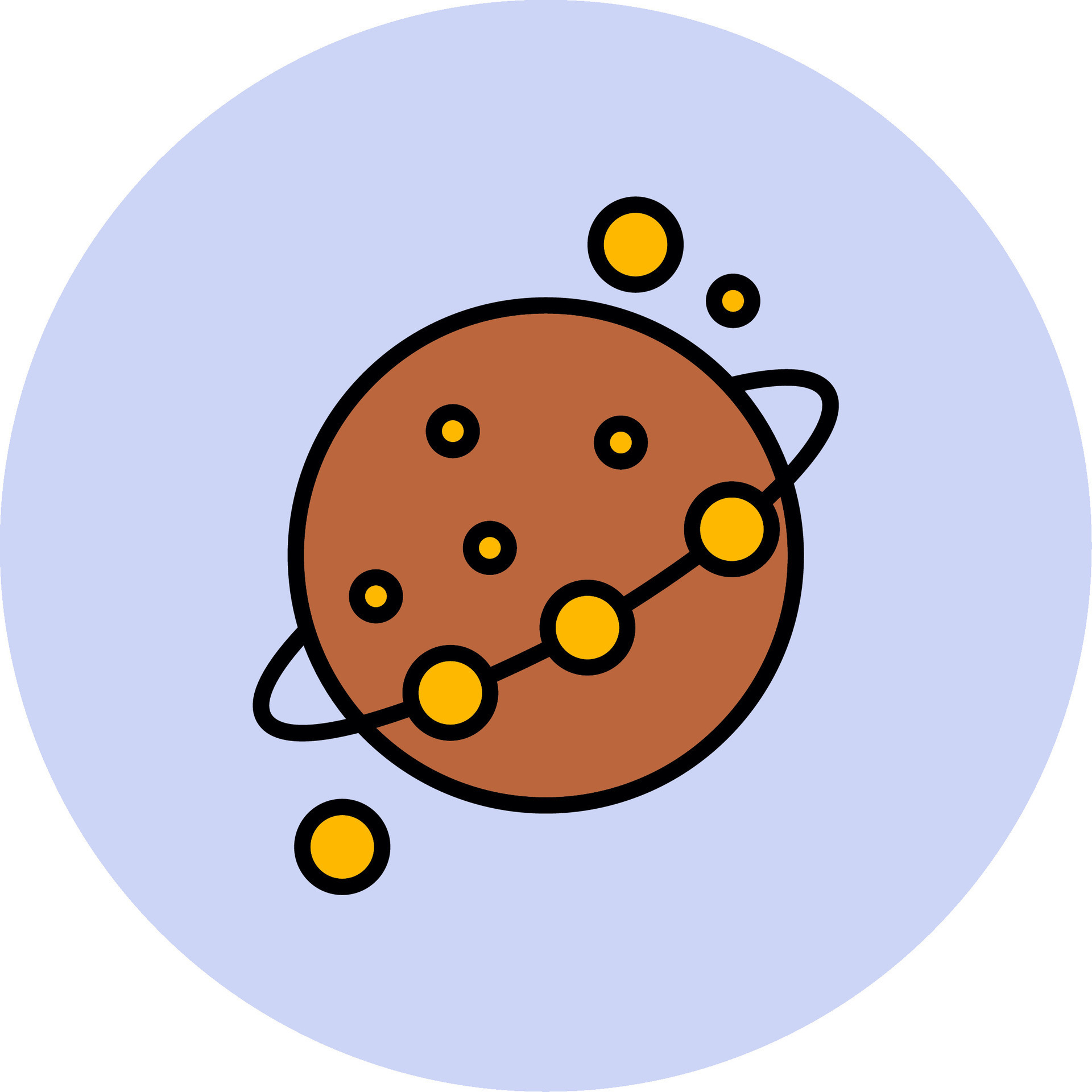 Planet Vecto Icon 38168224 Vector Art at Vecteezy
