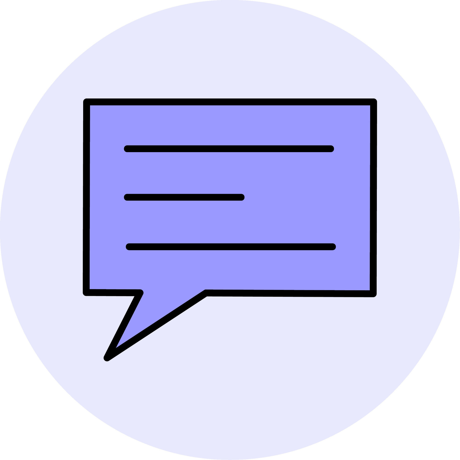 Message Vecto Icon 38172030 Vector Art at Vecteezy