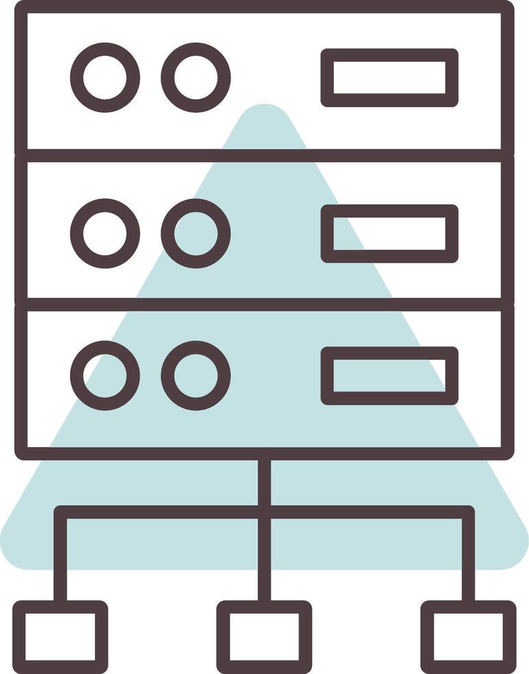 Structured Data Line Shape Colors Icon 38172377 Vector Art at Vecteezy