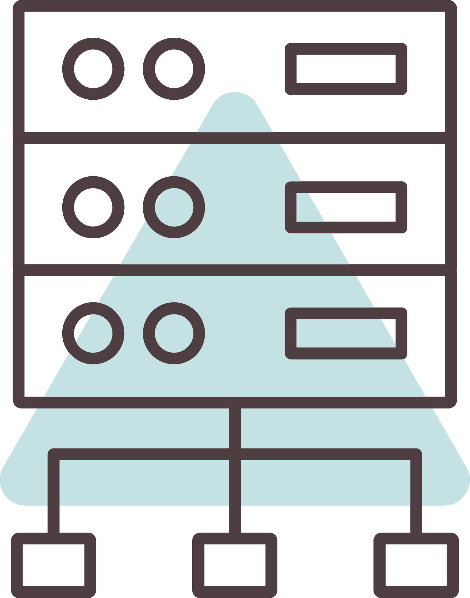 Structured Data Line Shape Colors Icon 38172377 Vector Art at Vecteezy