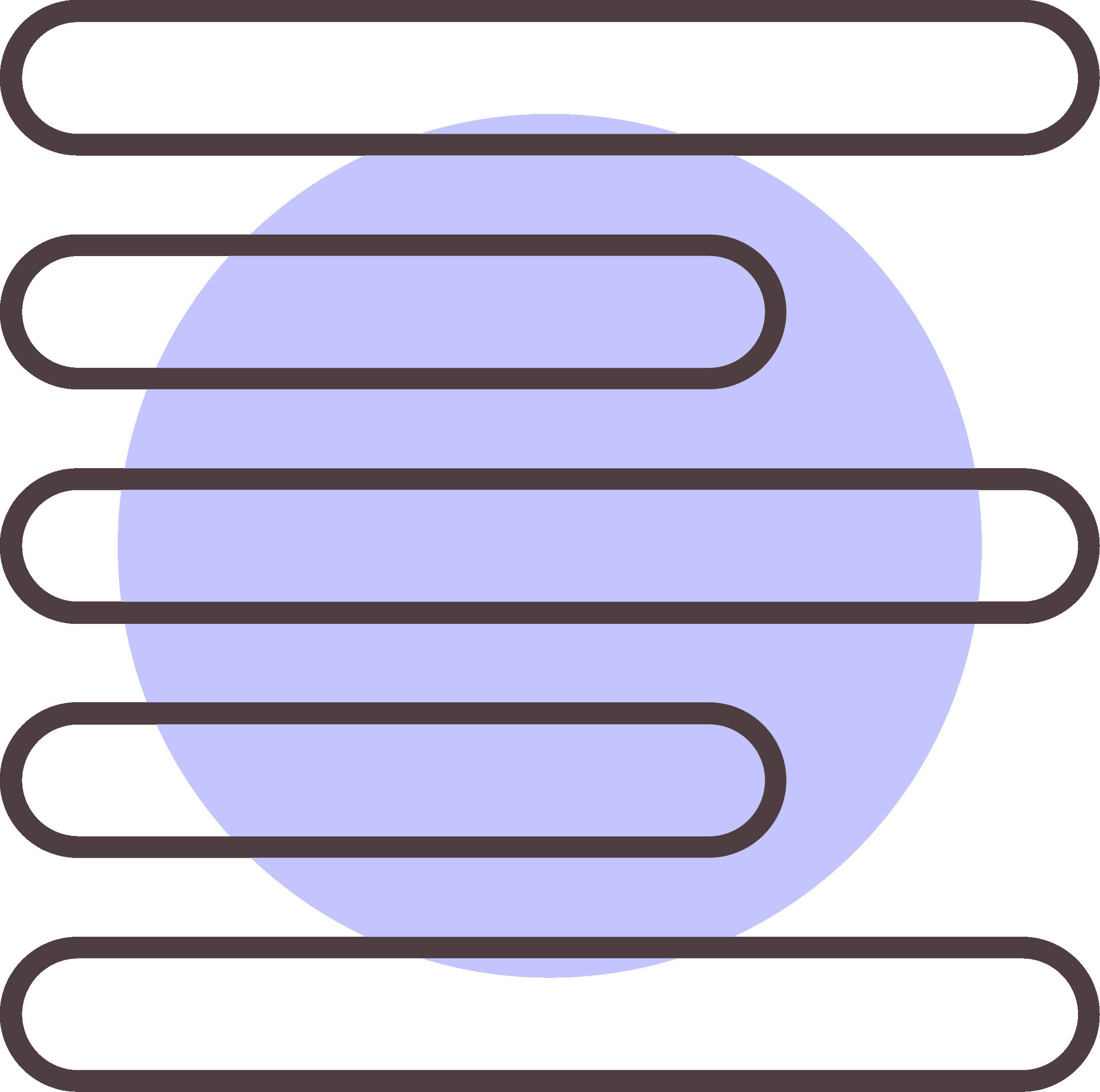 Horizontal Left Align Line Shape Colors Icon 38176350 Vector Art At