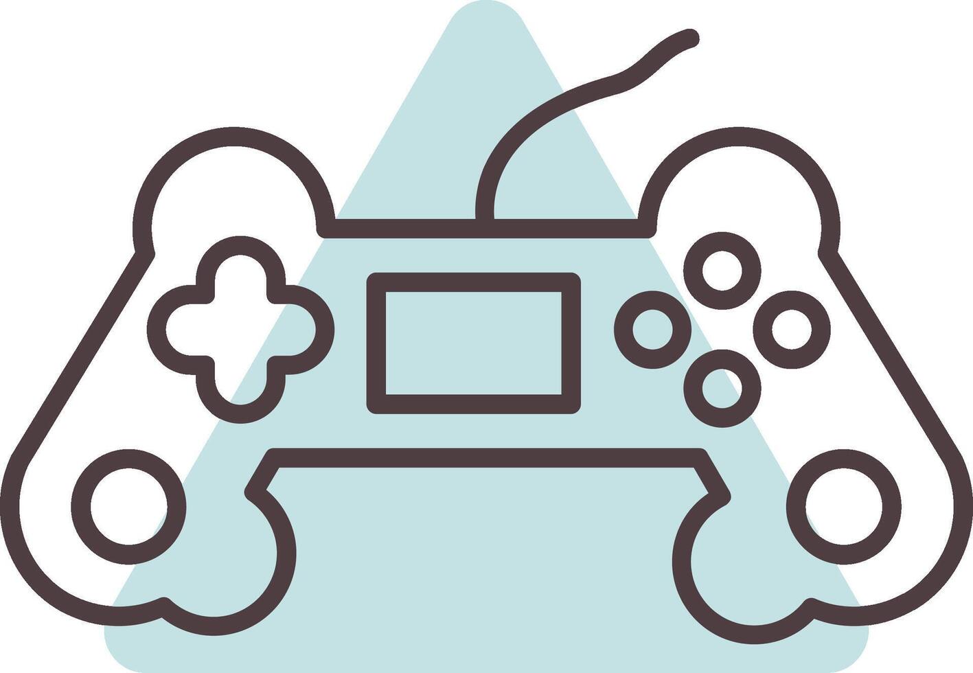 Game Controller Line Shape Colors Icon 38178297 Vector Art at Vecteezy