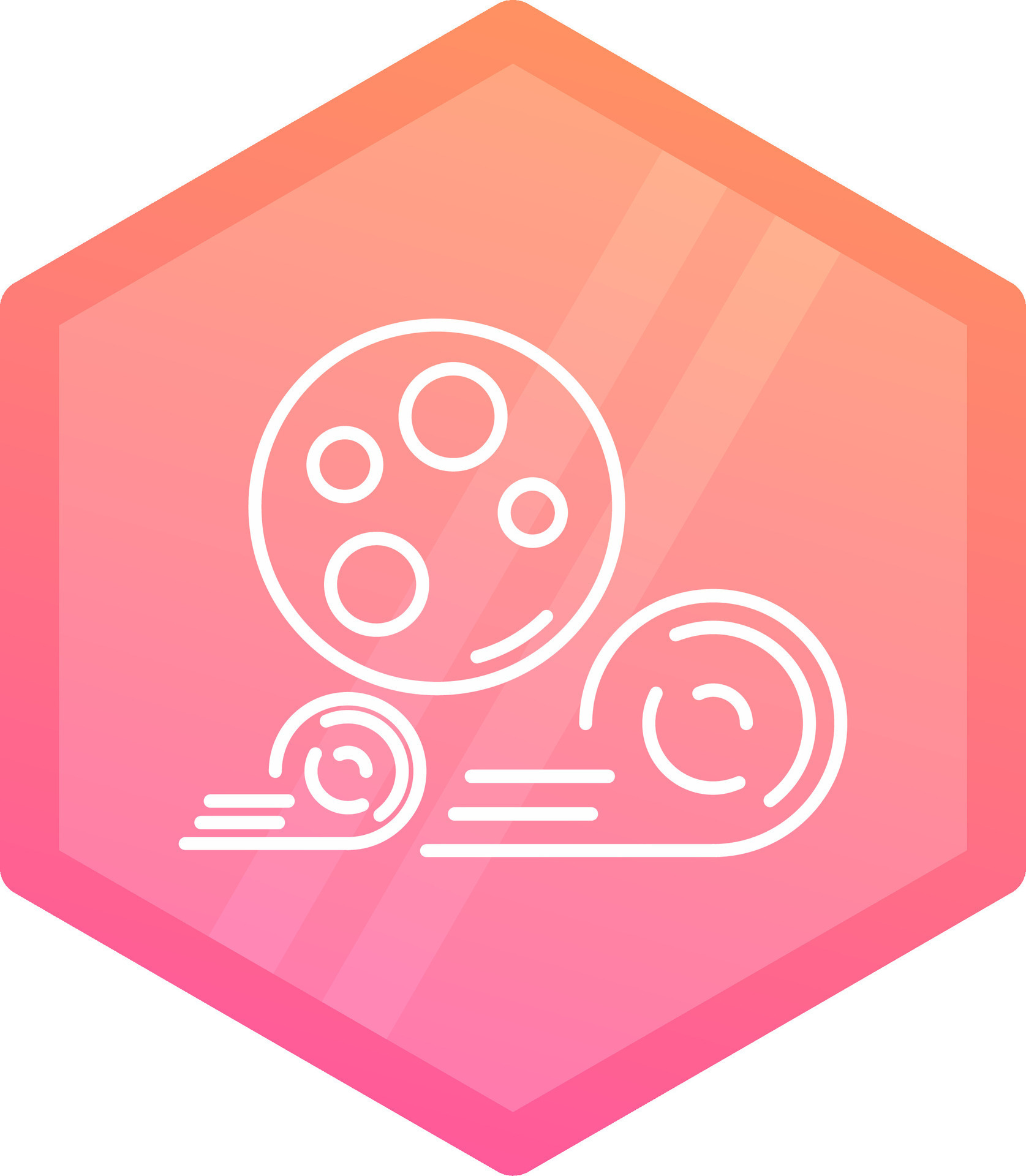 Wind Gradient Polygon Icon 38180354 Vector Art At Vecteezy