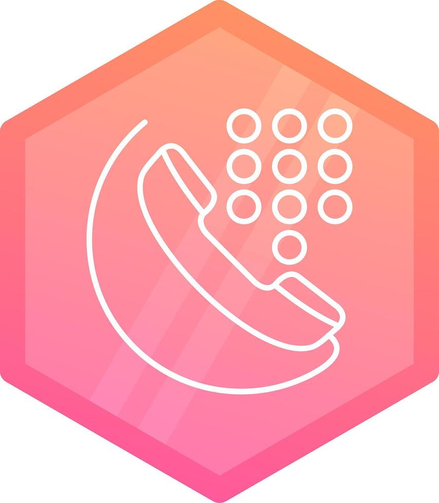 Dial Gradient polygon Icon 38180607 Vector Art at Vecteezy