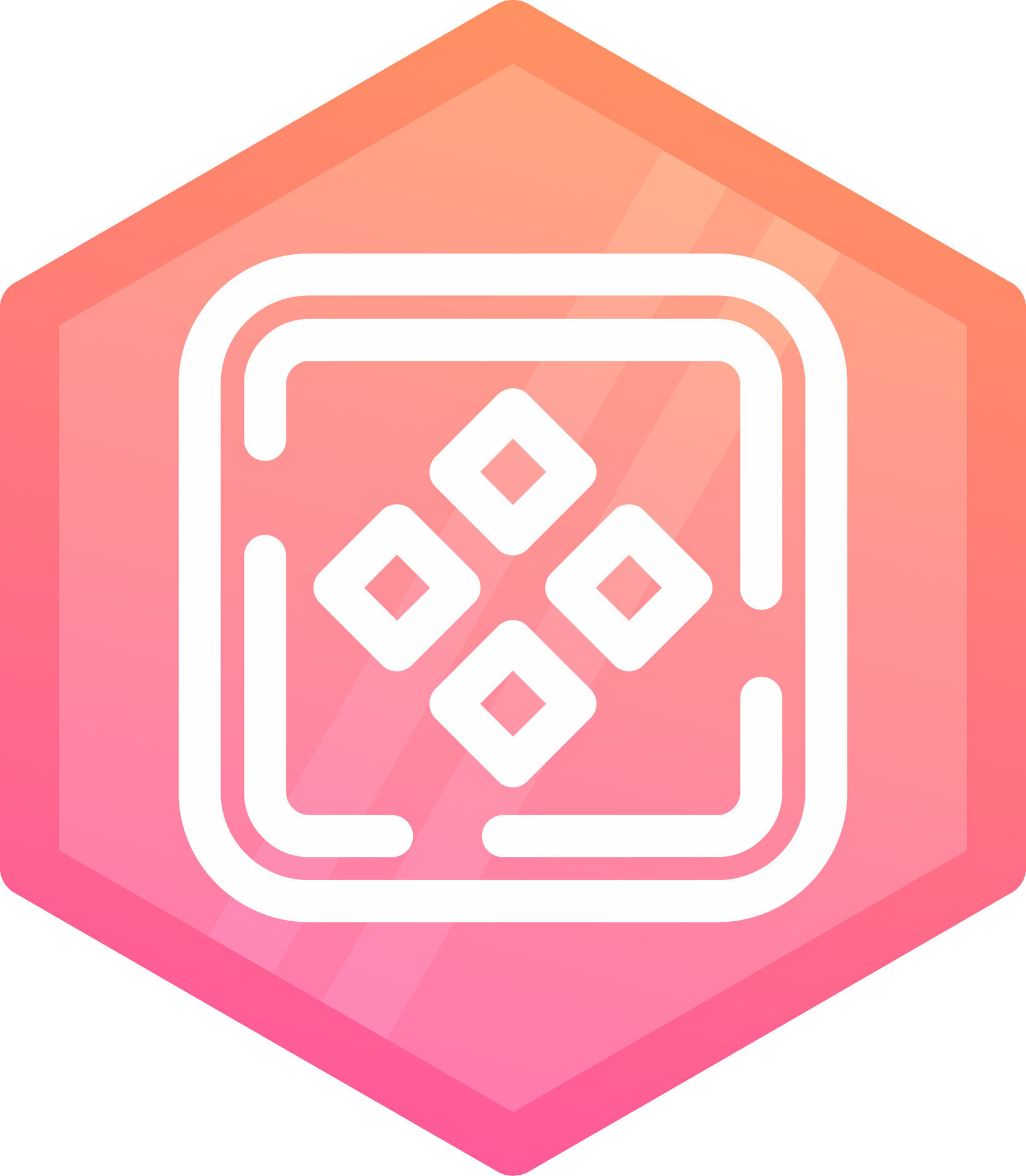 Component Gradient Polygon Icon 38182176 Vector Art At Vecteezy