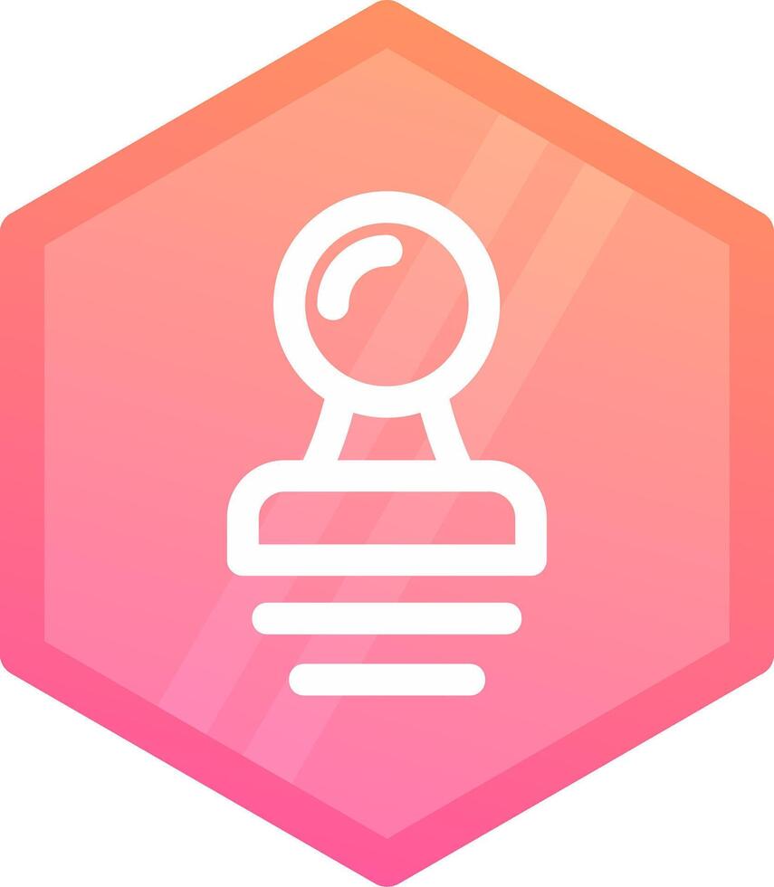 Stamp Gradient polygon Icon 38182708 Vector Art at Vecteezy