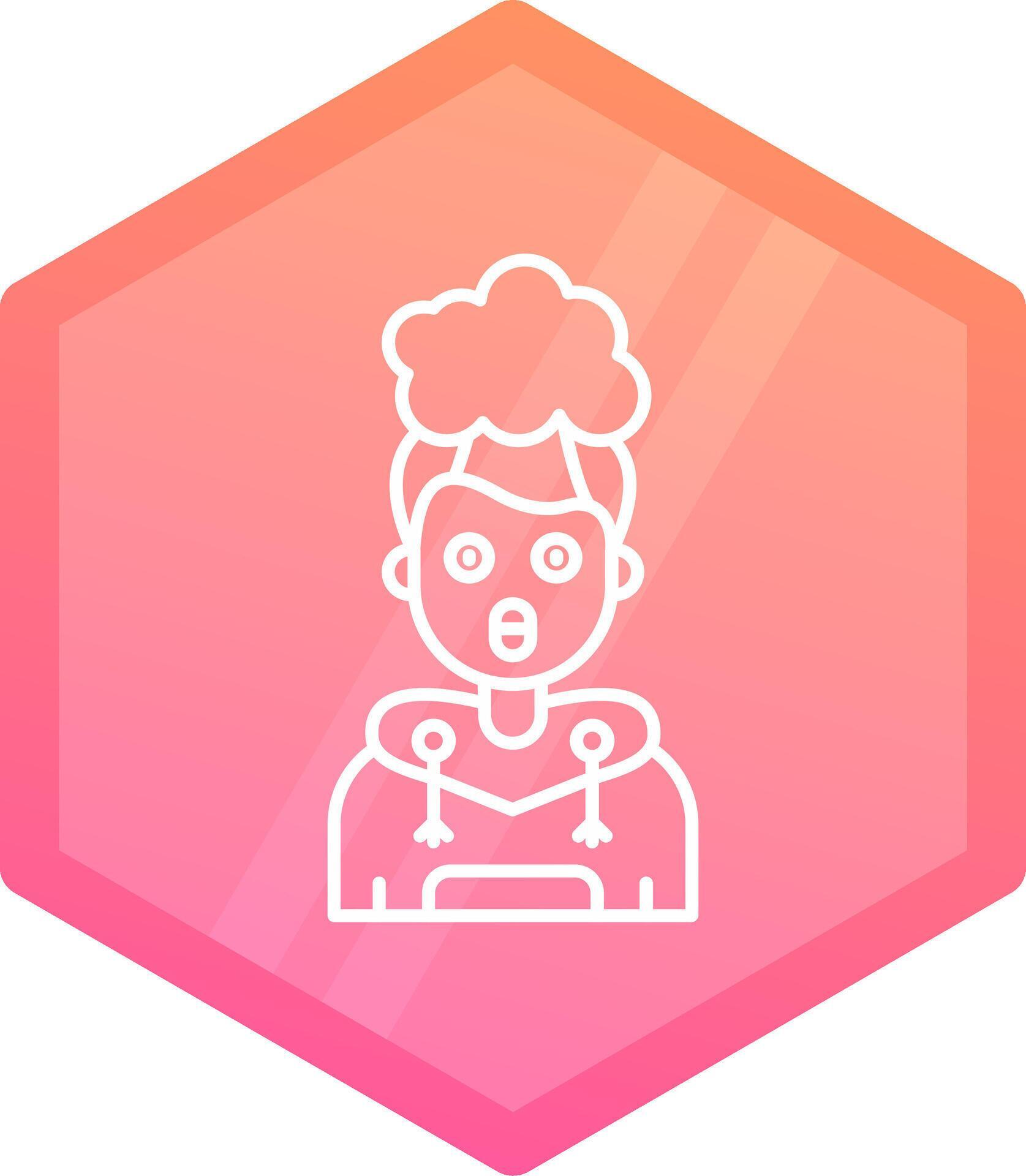 Exploding Gradient polygon Icon 38183109 Vector Art at Vecteezy