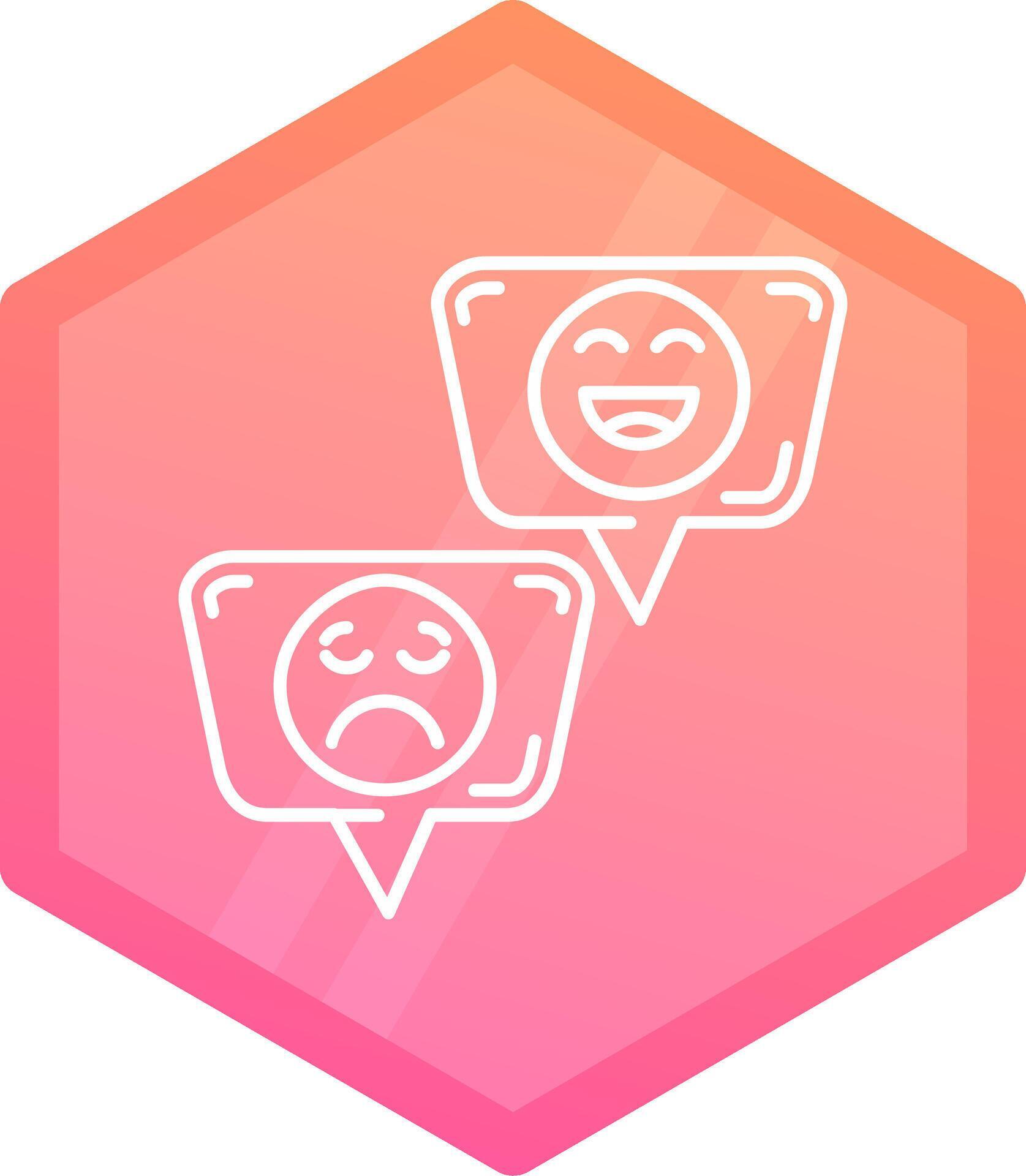 Emojis Gradient polygon Icon 38183488 Vector Art at Vecteezy
