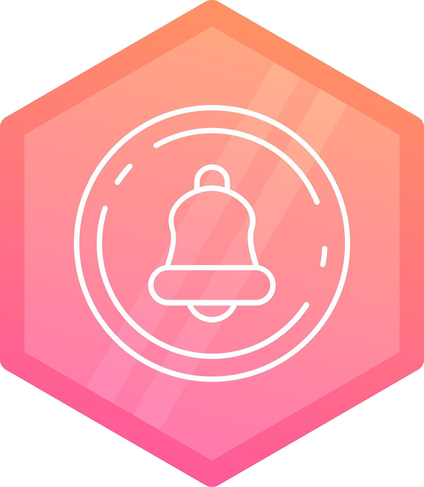 Notification Gradient polygon Icon 38183621 Vector Art at Vecteezy