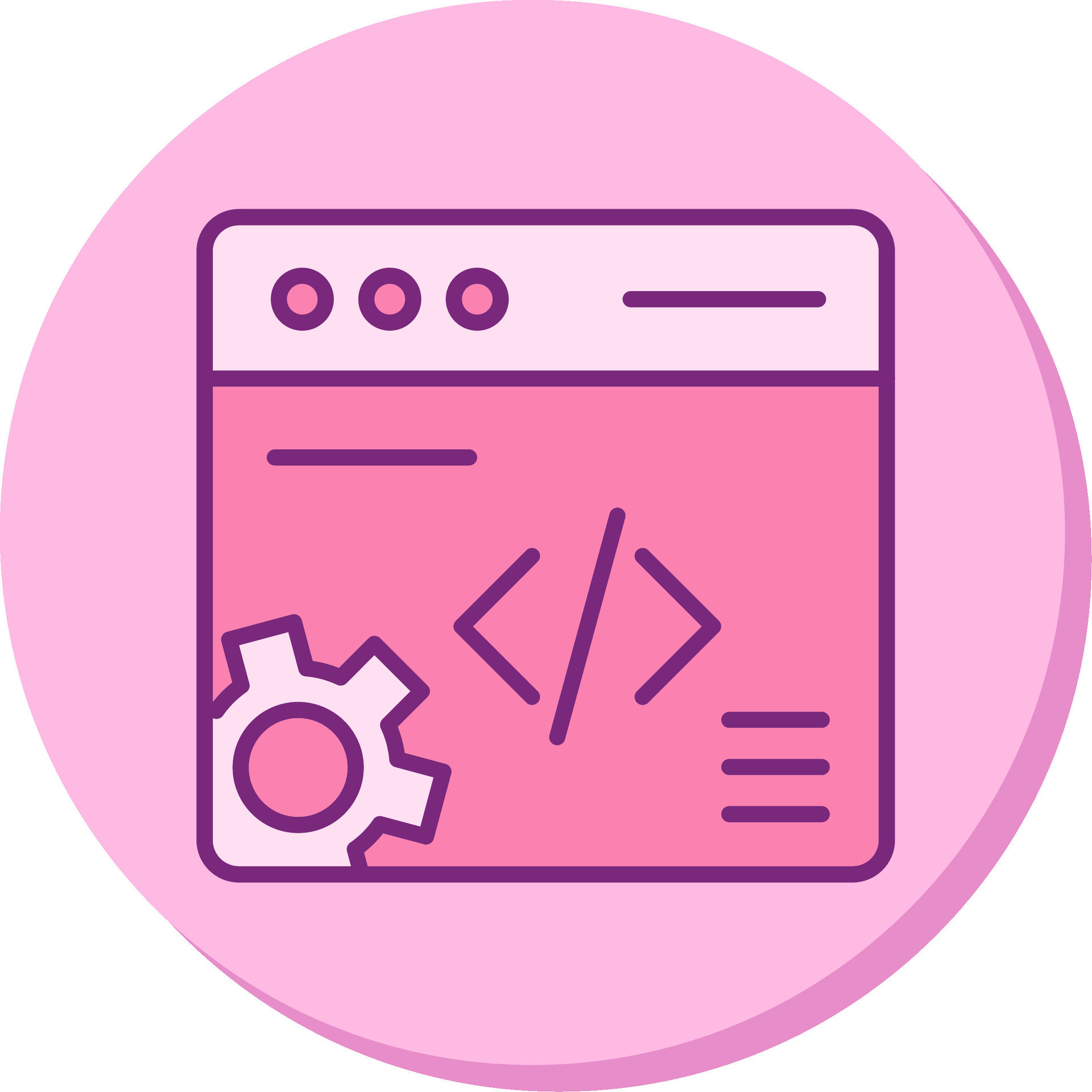 Web Development Vecto Icon 38187884 Vector Art at Vecteezy