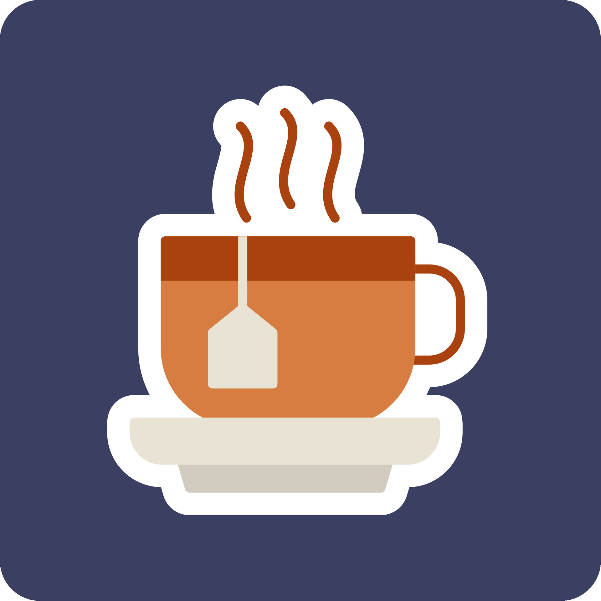 Tea Cup Vecto Icon 38188427 Vector Art at Vecteezy