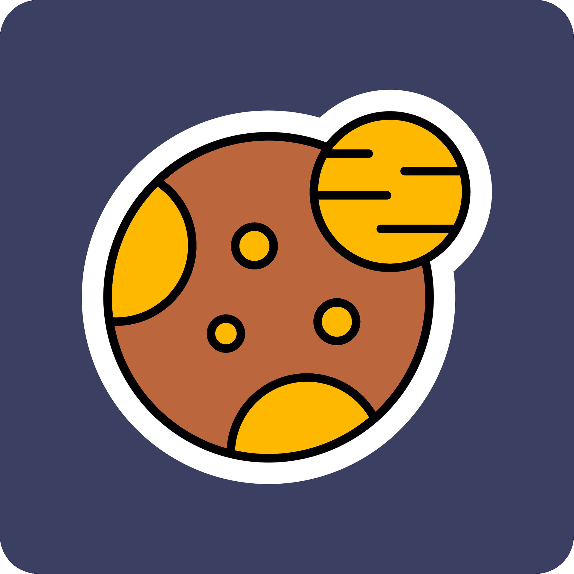 Planet Vecto Icon 38189271 Vector Art at Vecteezy