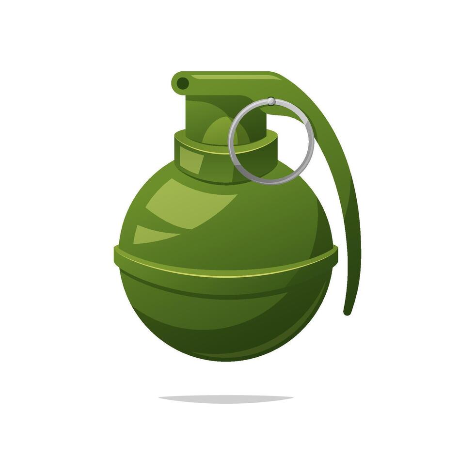 Grenade vector isolated on white background. 38236034 Vector Art at ...