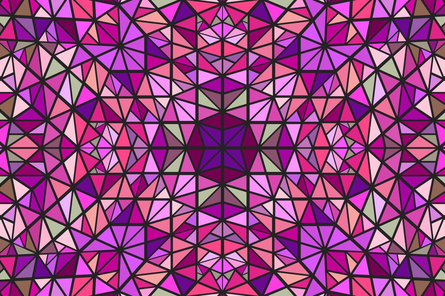 Geometrical Dynamic Abstract Tile Mosaic Pattern Web Background Colorful Psychedelic Circular