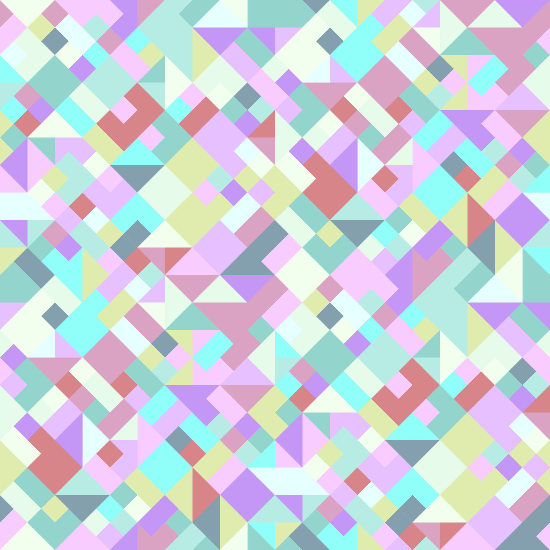 Seamless Colorful Diagonal Geometric Pattern Background Abstract