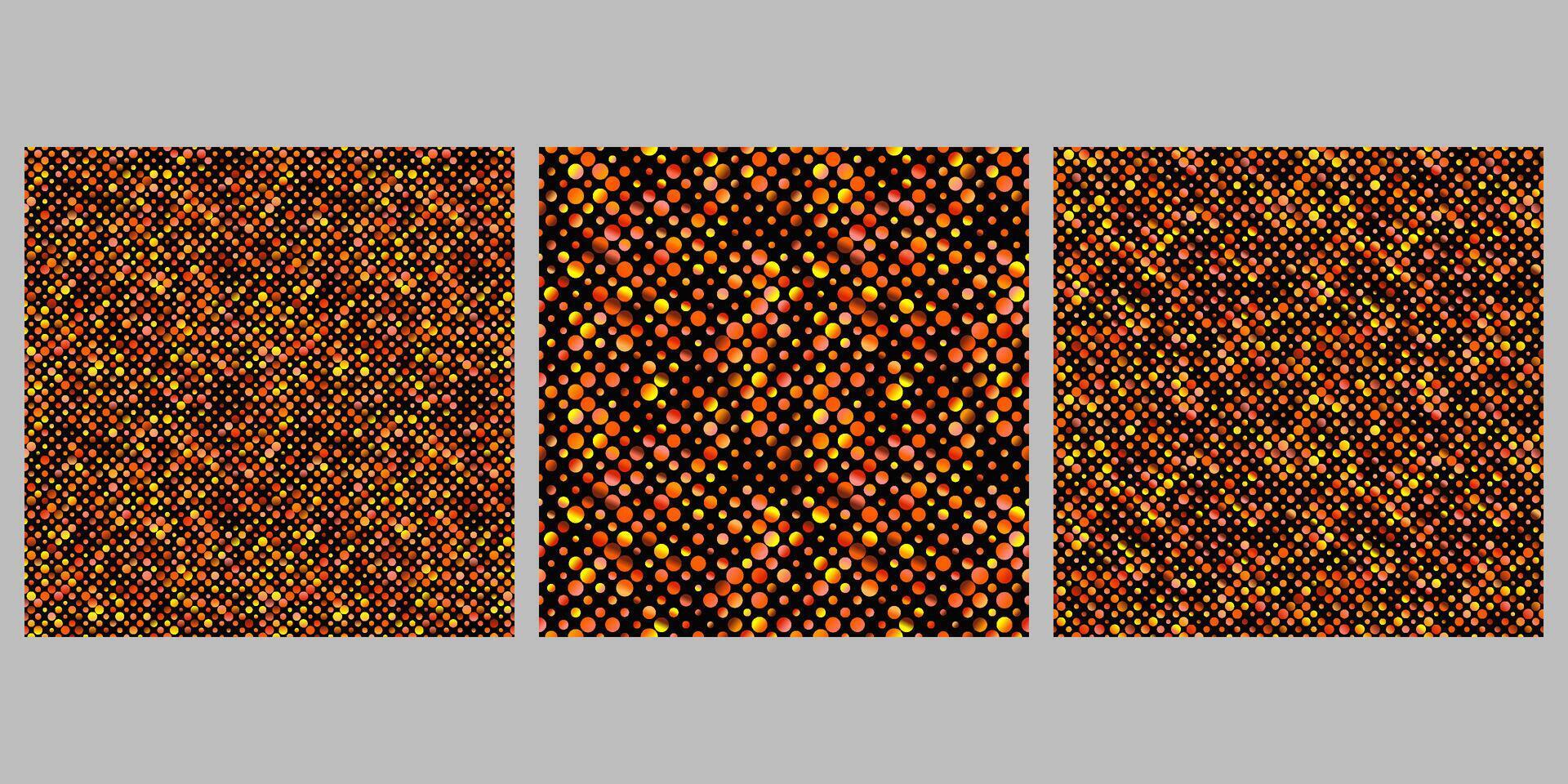 Seamless random dot pattern background collection - abstract vector ...