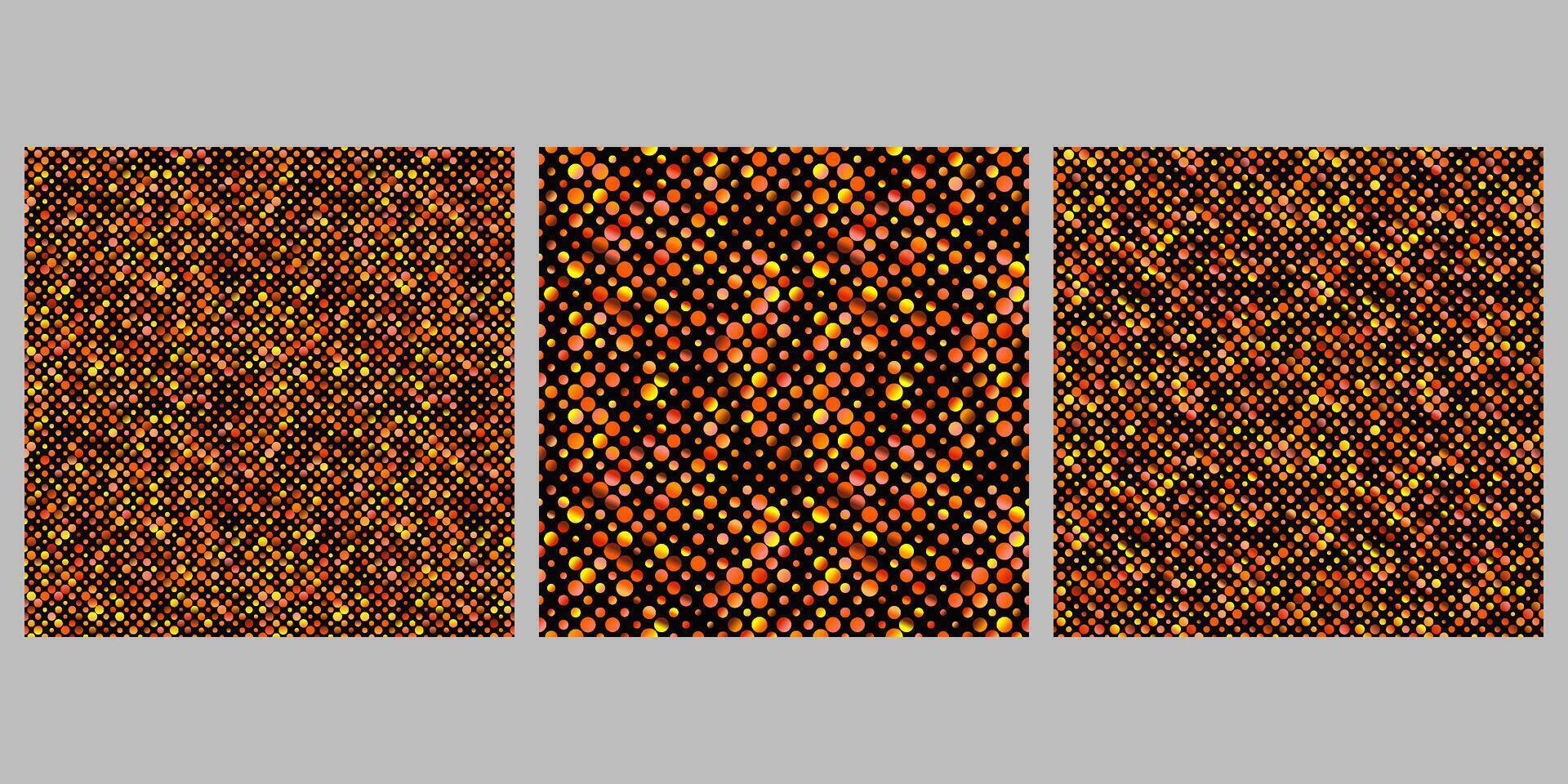 Seamless Random Dot Pattern Background Collection Abstract Vector