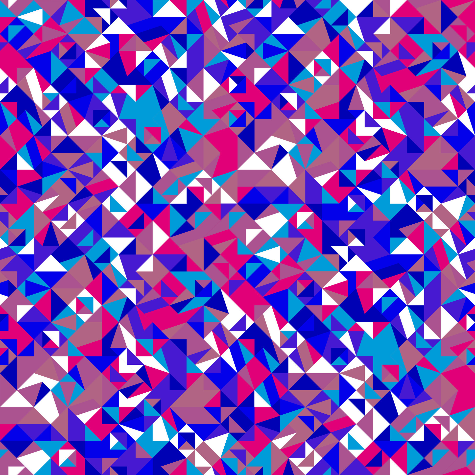 Seamless colorful triangle tile pattern background - abstract vector ...