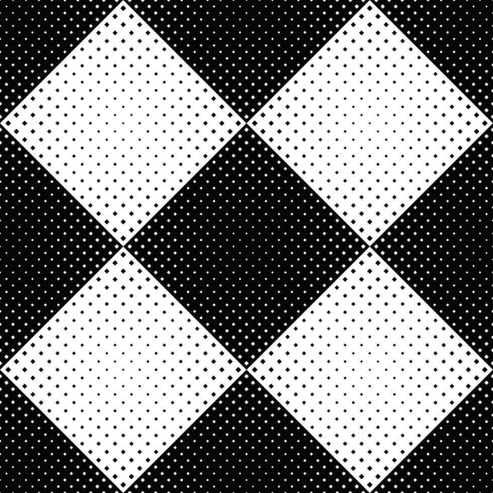 Abstract Seamless Black And White Diagonal Square Pattern Background