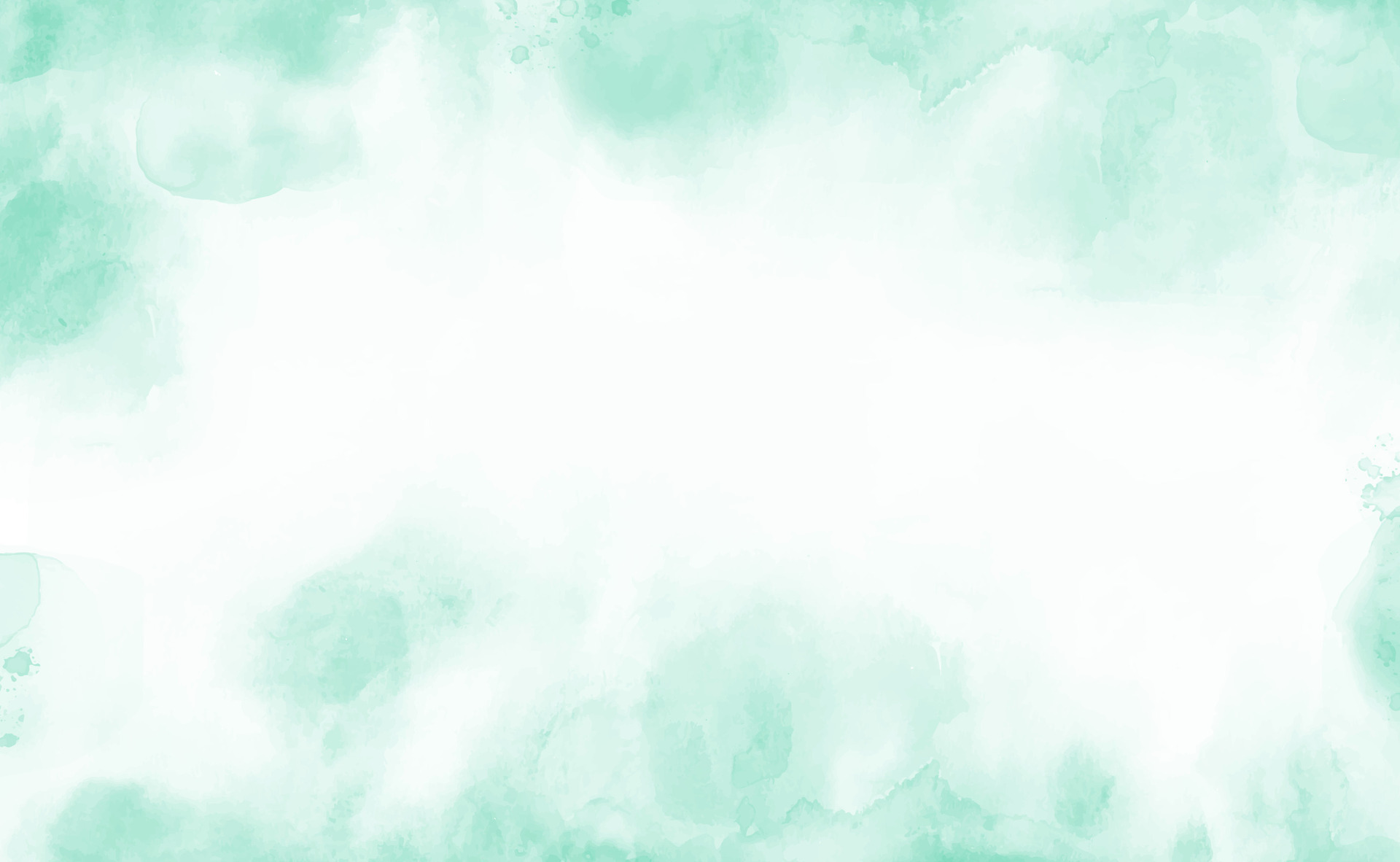 Mint Abstract Watercolor Texture Background Green Watercolour Brush