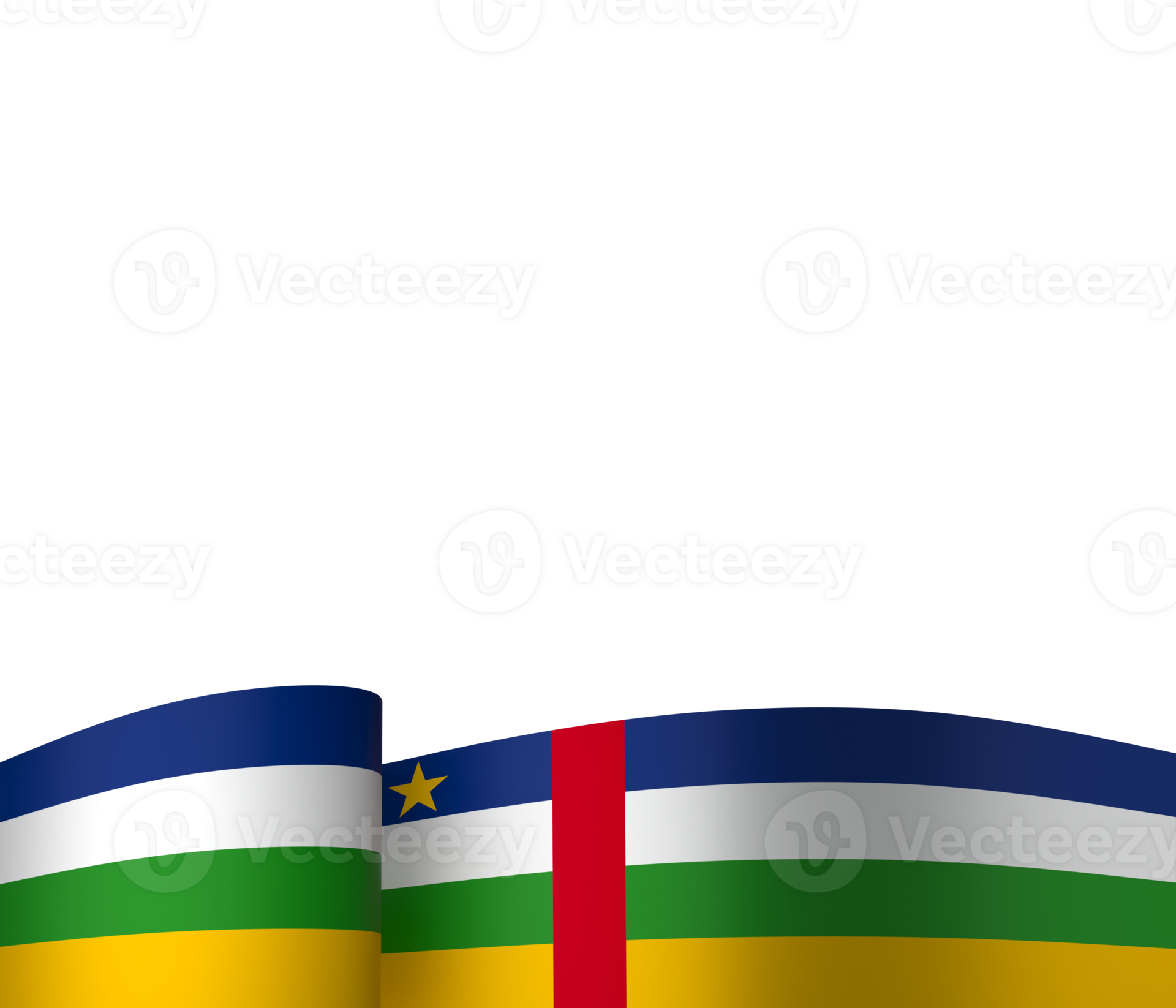 Central African Republic Flag Element Design National Independence Day