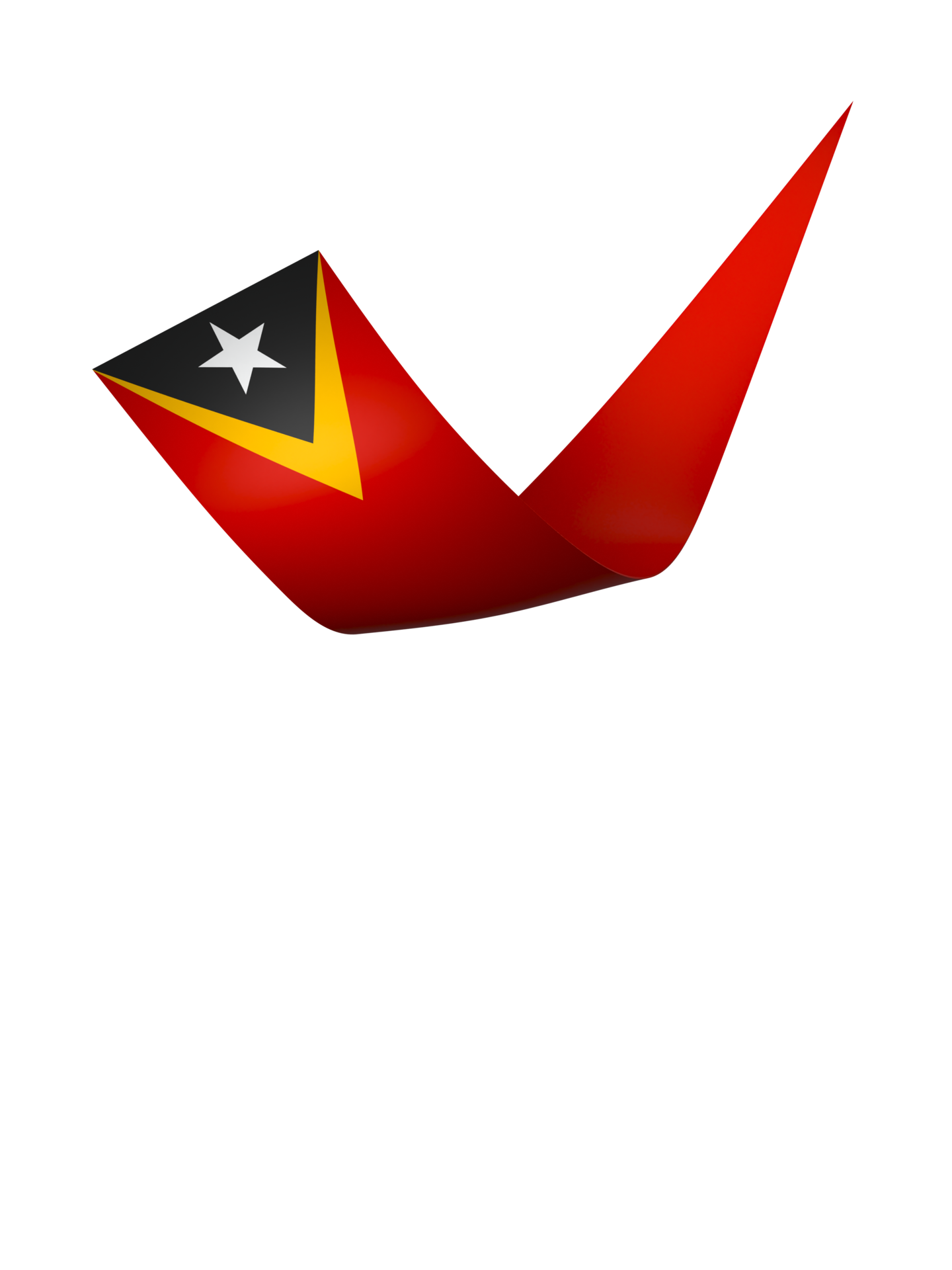 East Timor Timor Leste Flag Element Design National Independence Day