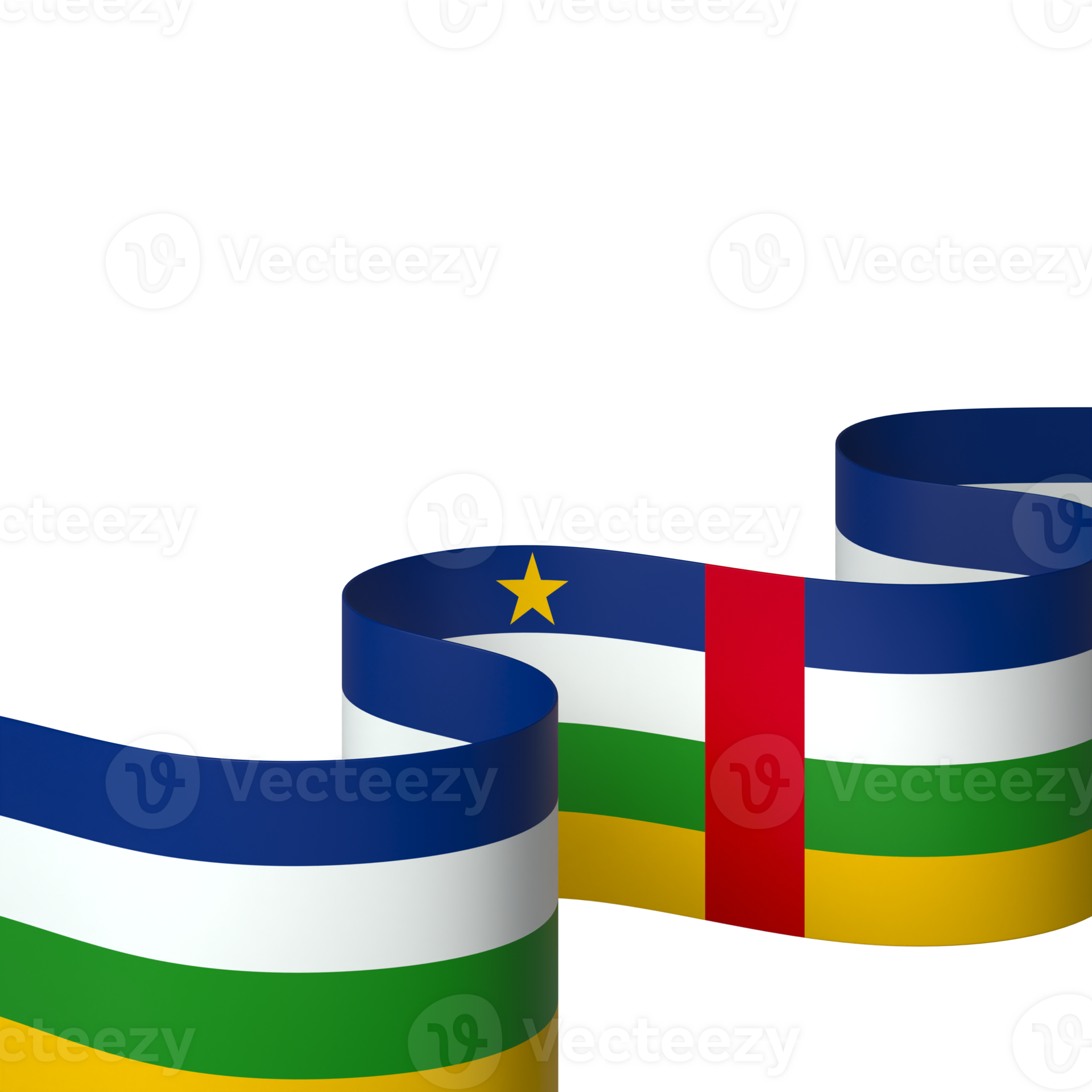Central African Republic Flag Element Design National Independence Day