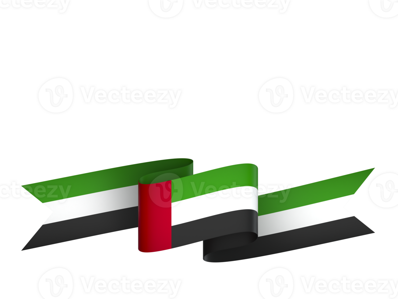 United Arab Emirates Flag Element Design National Independence Day