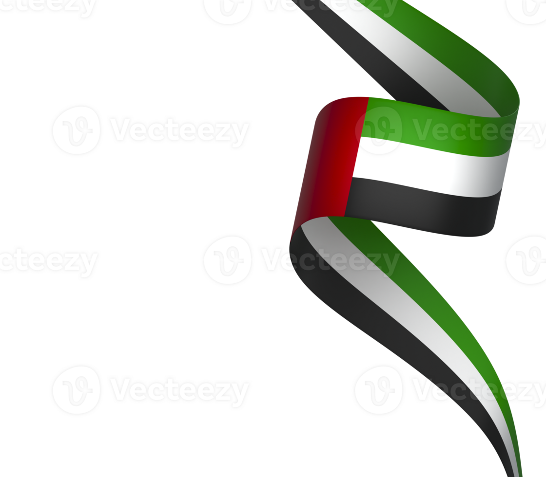 United Arab Emirates Flag Element Design National Independence Day