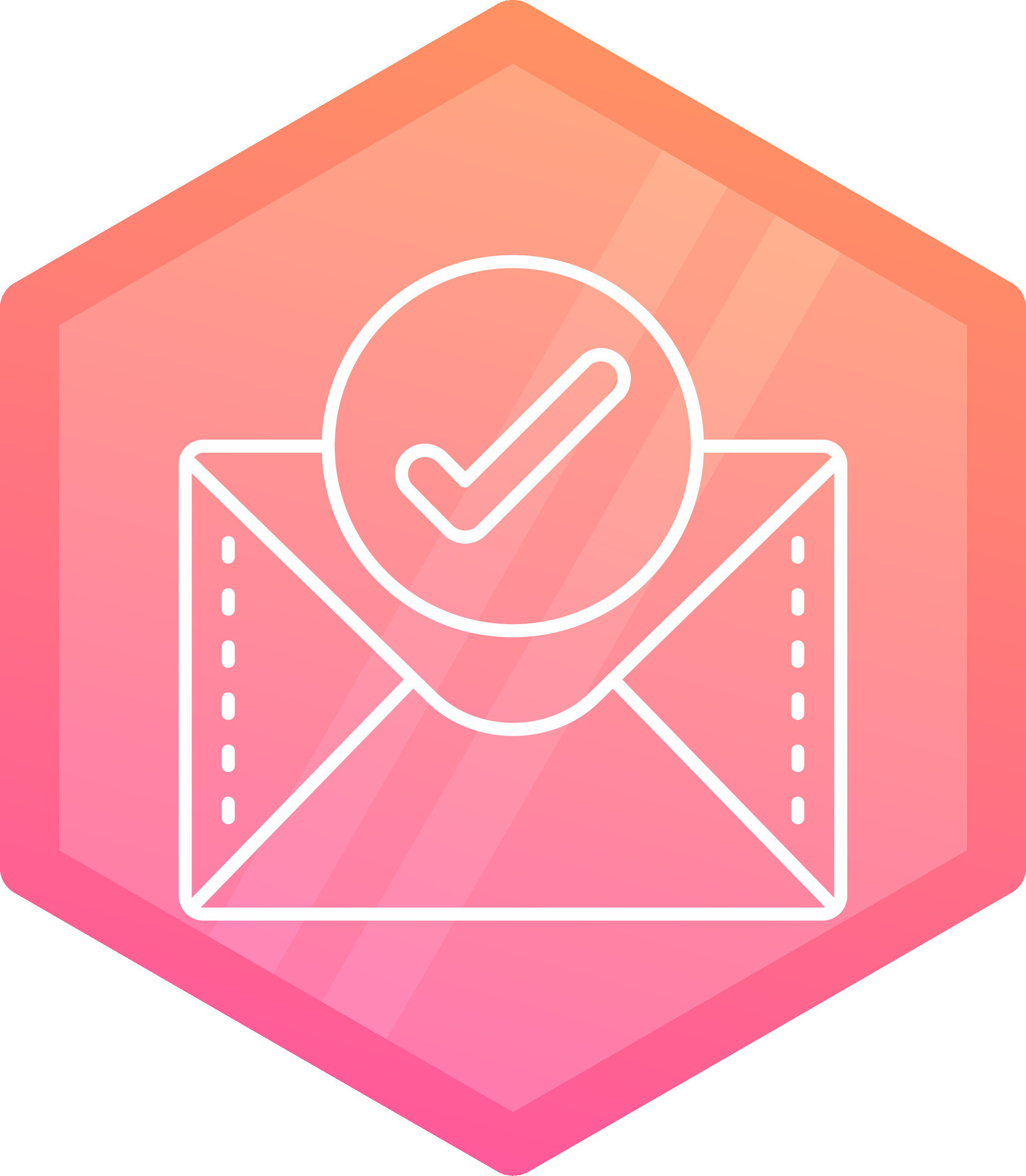 Correct Gradient polygon Icon 38254974 Vector Art at Vecteezy Correct Gradient polygon Icon 38254974 Vector Art at Vecteezy