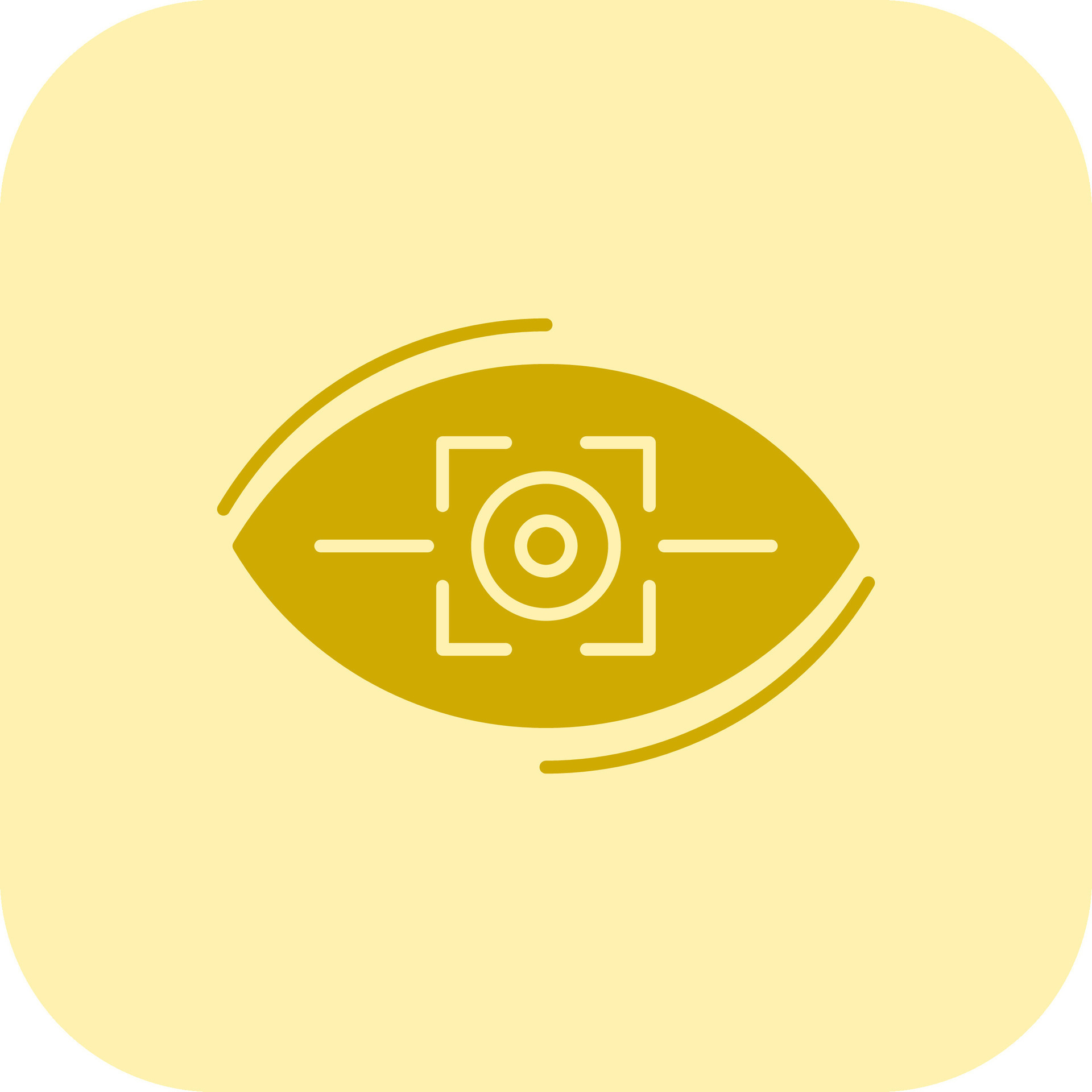 Vision Glyph Tritone Icon 38255121 Vector Art at Vecteezy