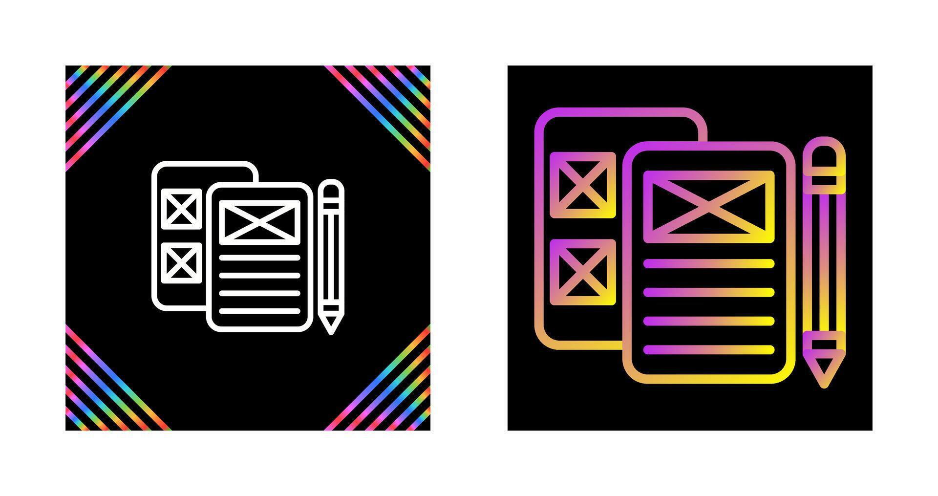 Low Fidelity Prototyping Vector Icon 38256585 Vector Art at Vecteezy