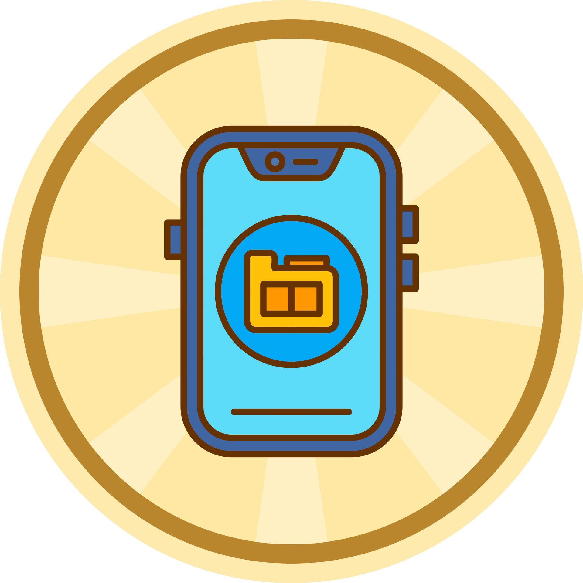 Folder Comic circle Icon 38270723 Vector Art at Vecteezy