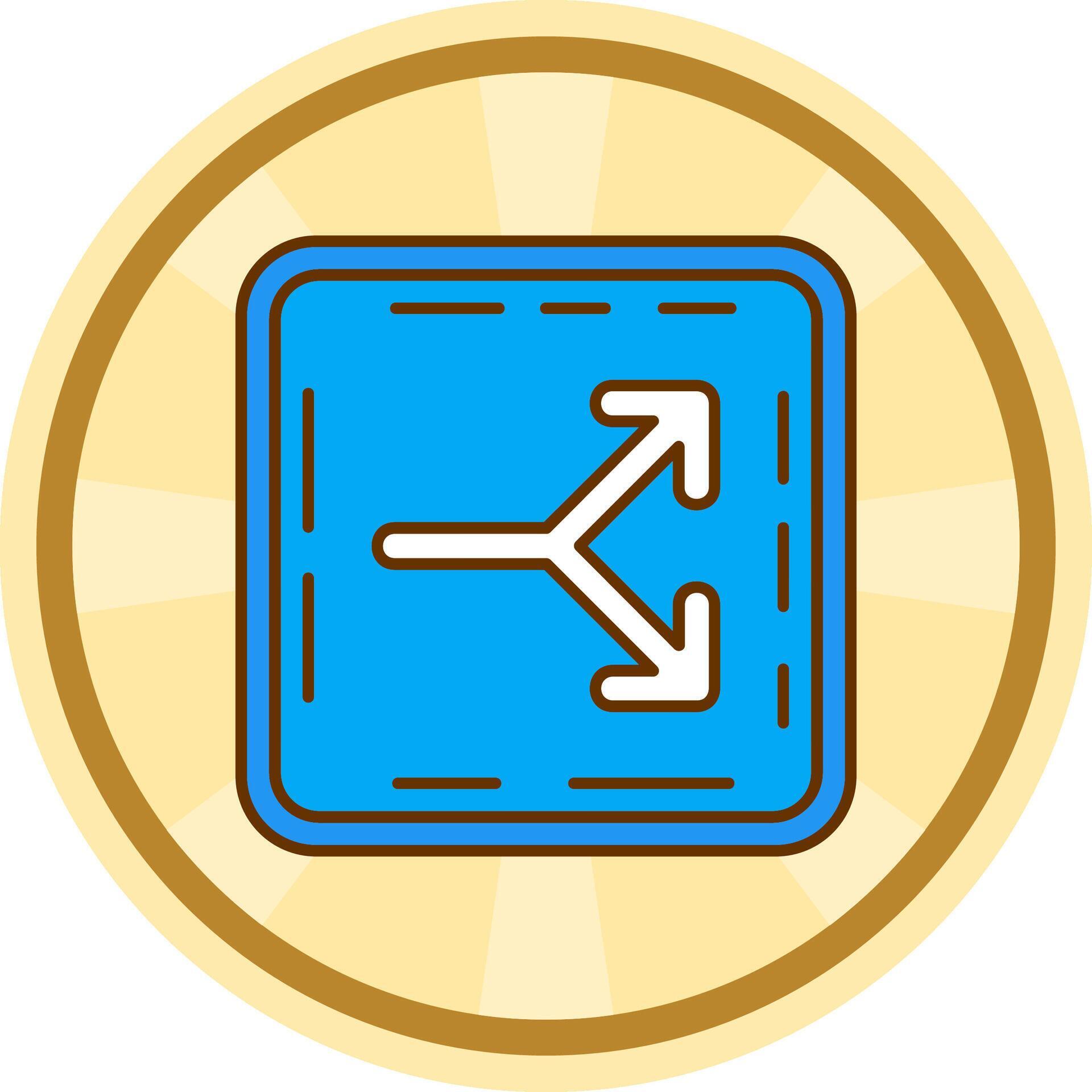 Split Comic circle Icon 38271265 Vector Art at Vecteezy