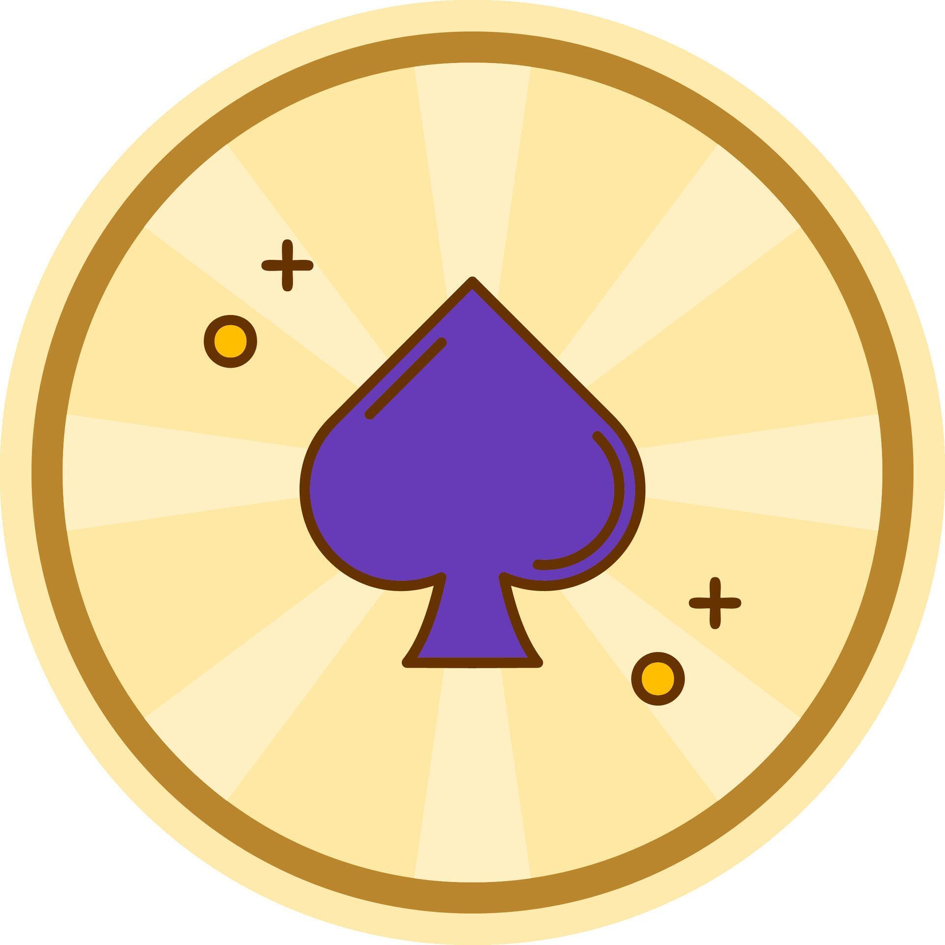 Spades Comic circle Icon 38273708 Vector Art at Vecteezy