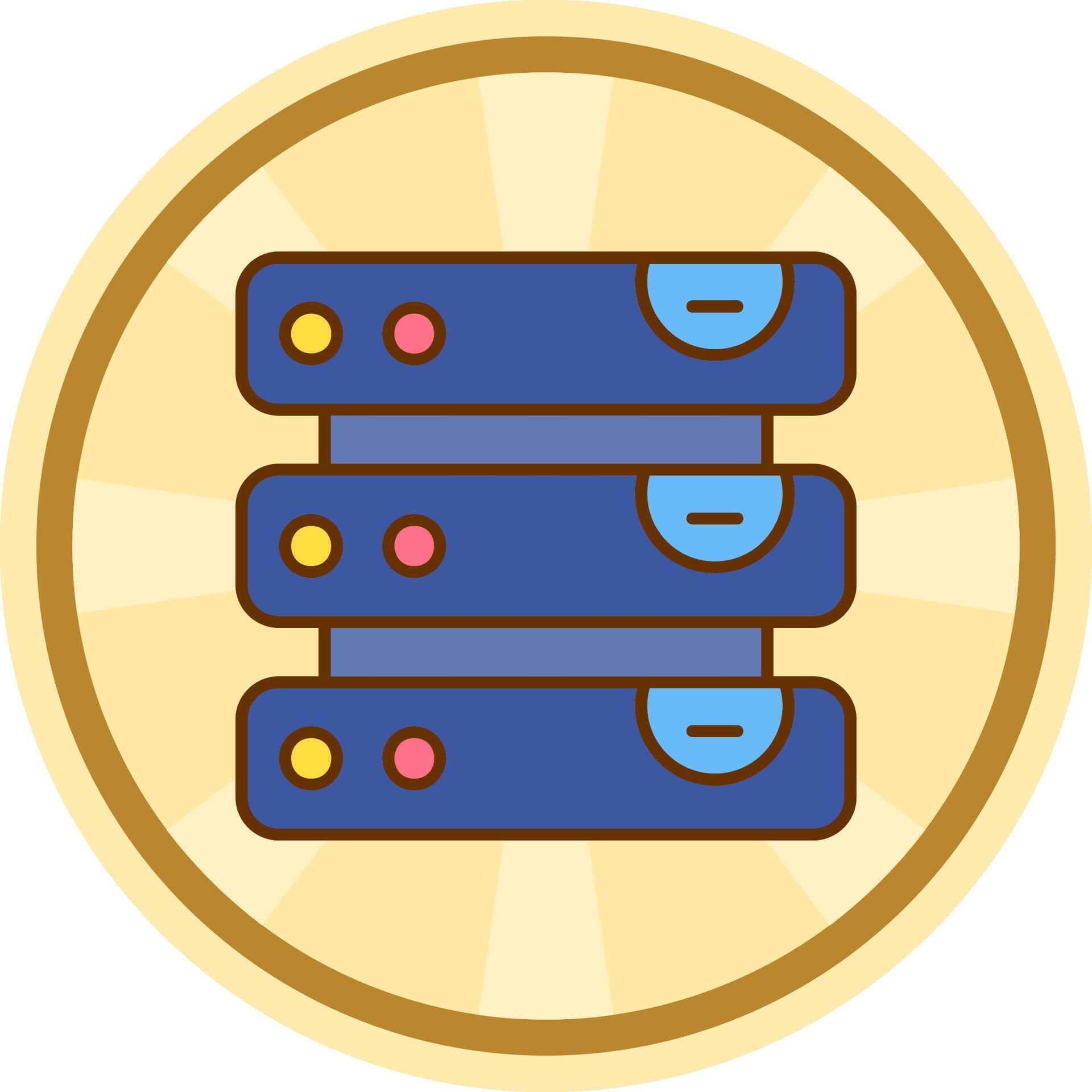 Database Comic circle Icon 38274280 Vector Art at Vecteezy