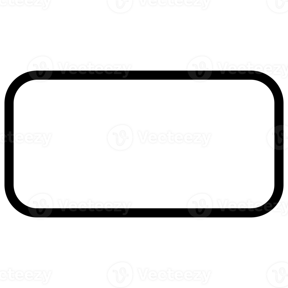 Rounded Corner Frame PNGs for Free Download