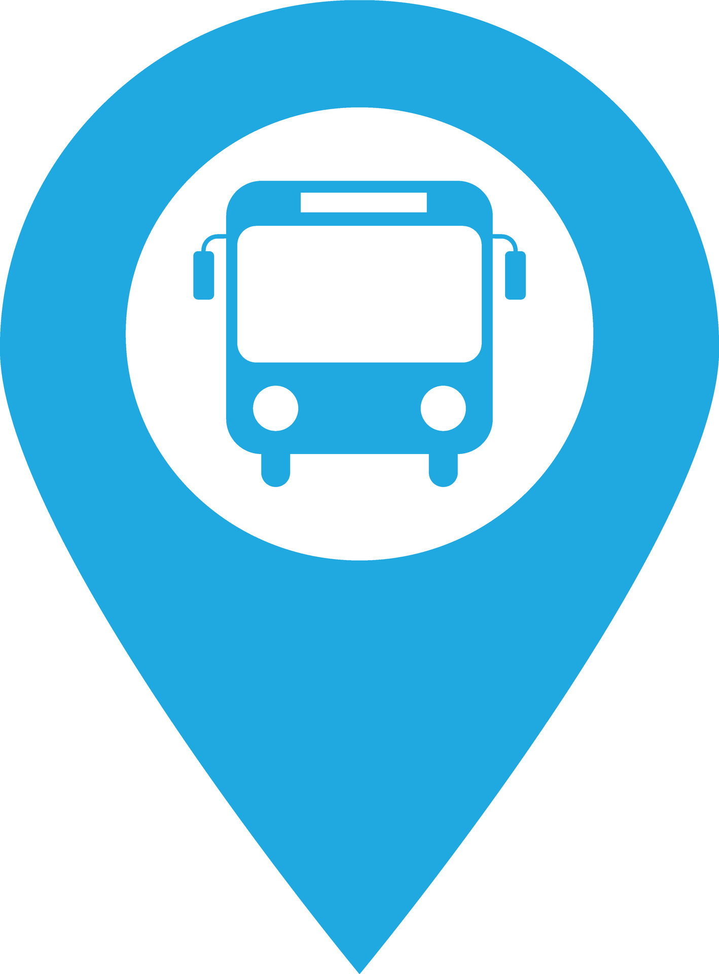 Map pointer with bus icon . Bus station location pin icon vector 38282537 Vector Art at Vecteezy
