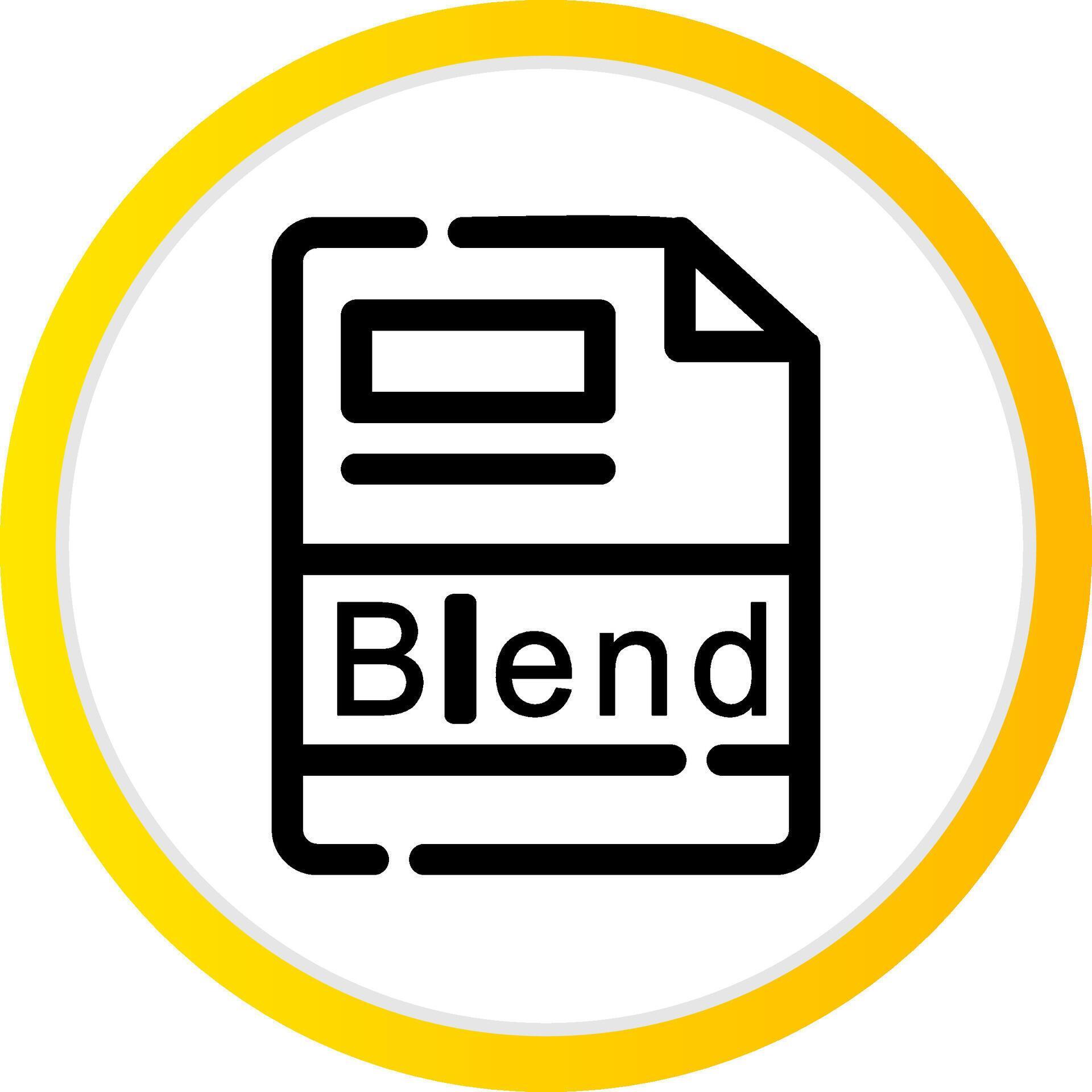 Blend Creative Icon Design 38310557 Vector Art at Vecteezy