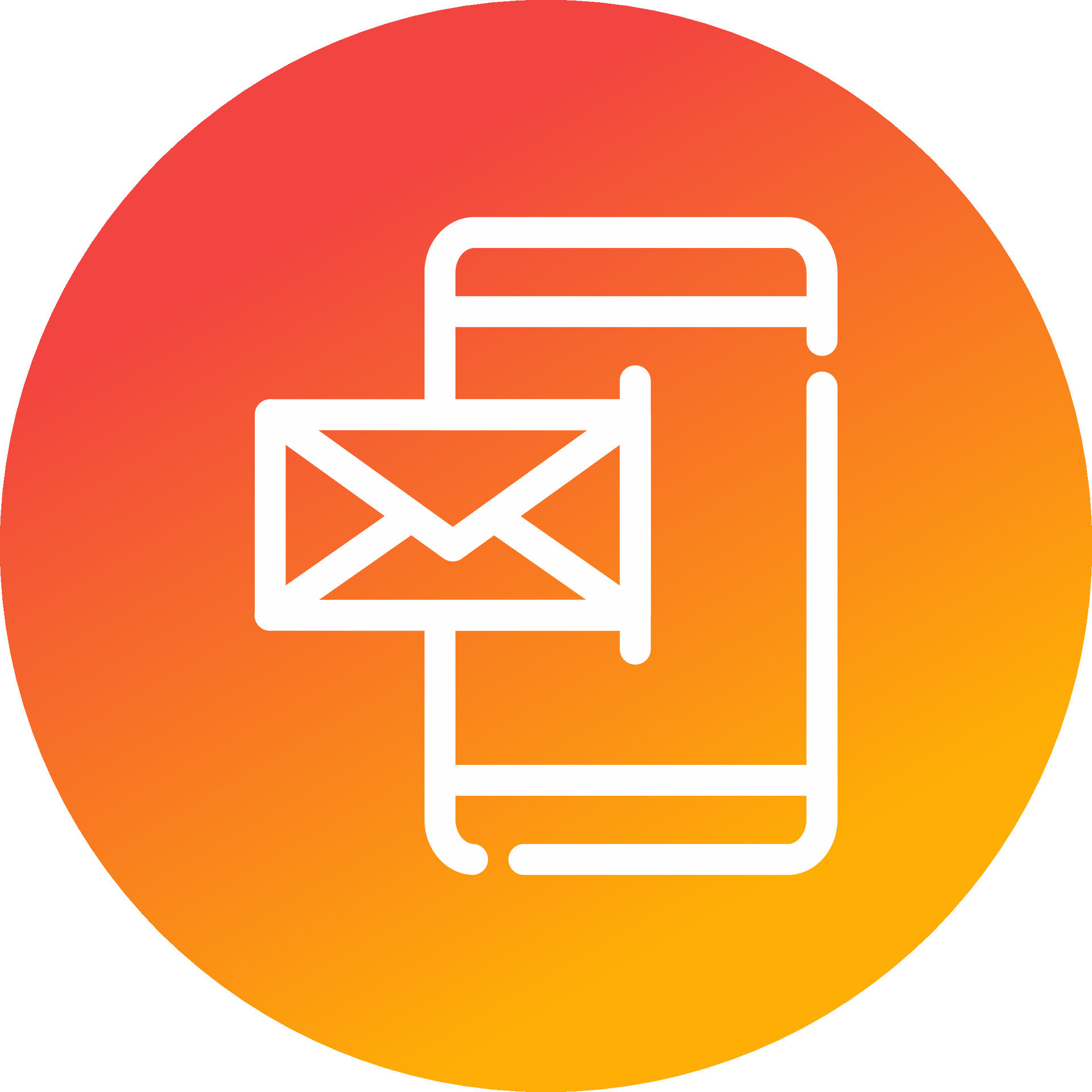 Mobile Email Creative Icon Design 38312889 Vector Art At Vecteezy