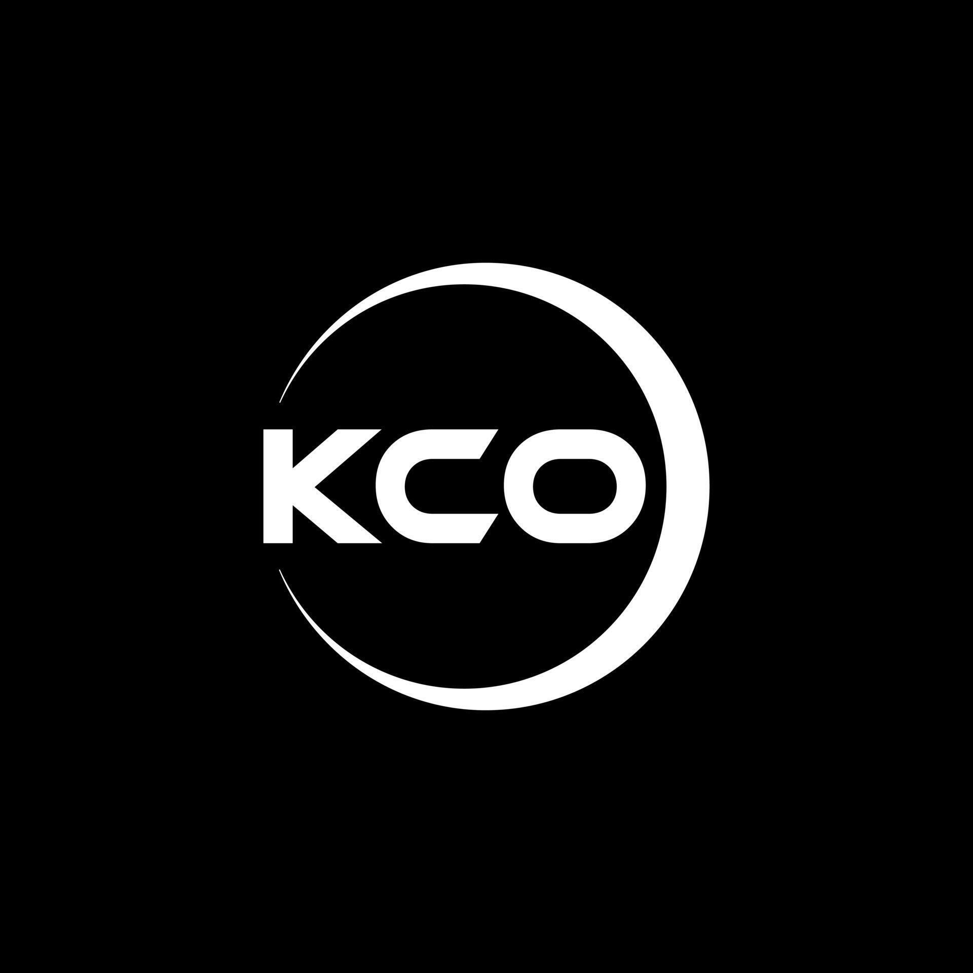 KCO Letter Logo Design, Inspiration for a Unique Identity. Modern Elegance and Creative Design ...