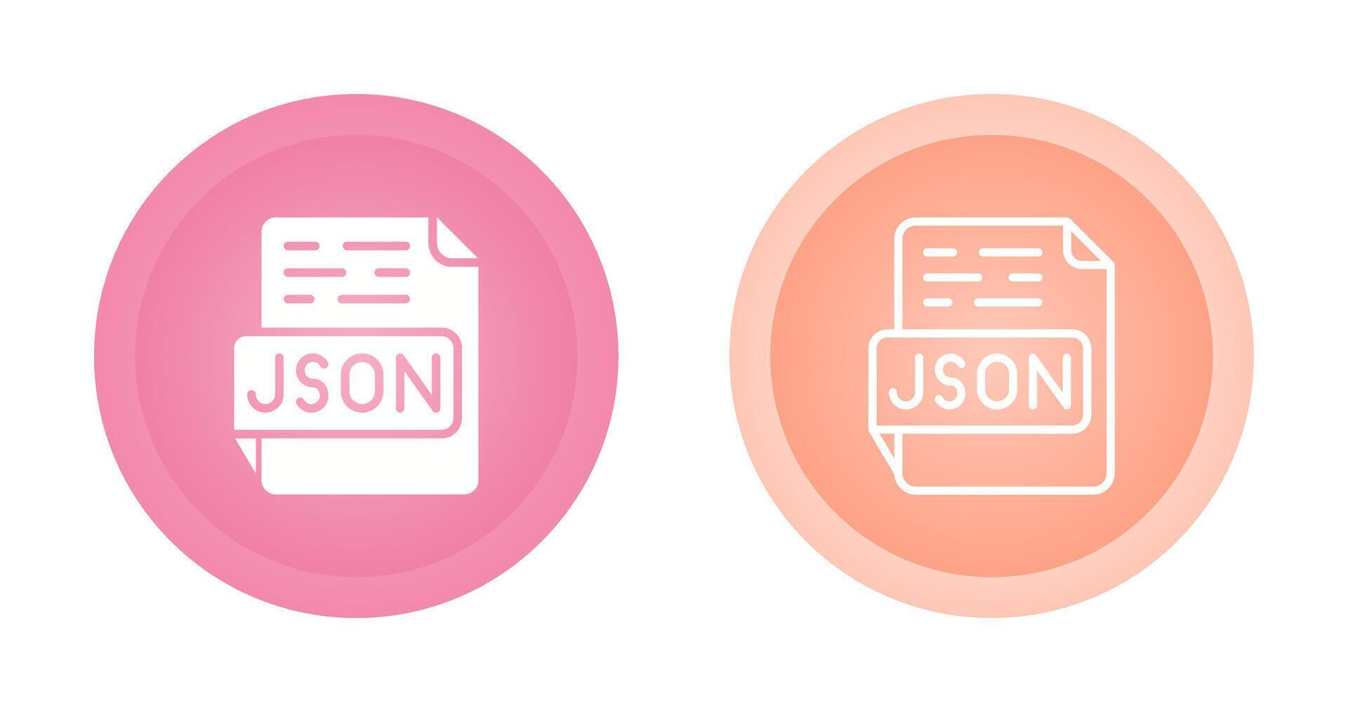 JSON Vector Icon 38340891 Vector Art at Vecteezy