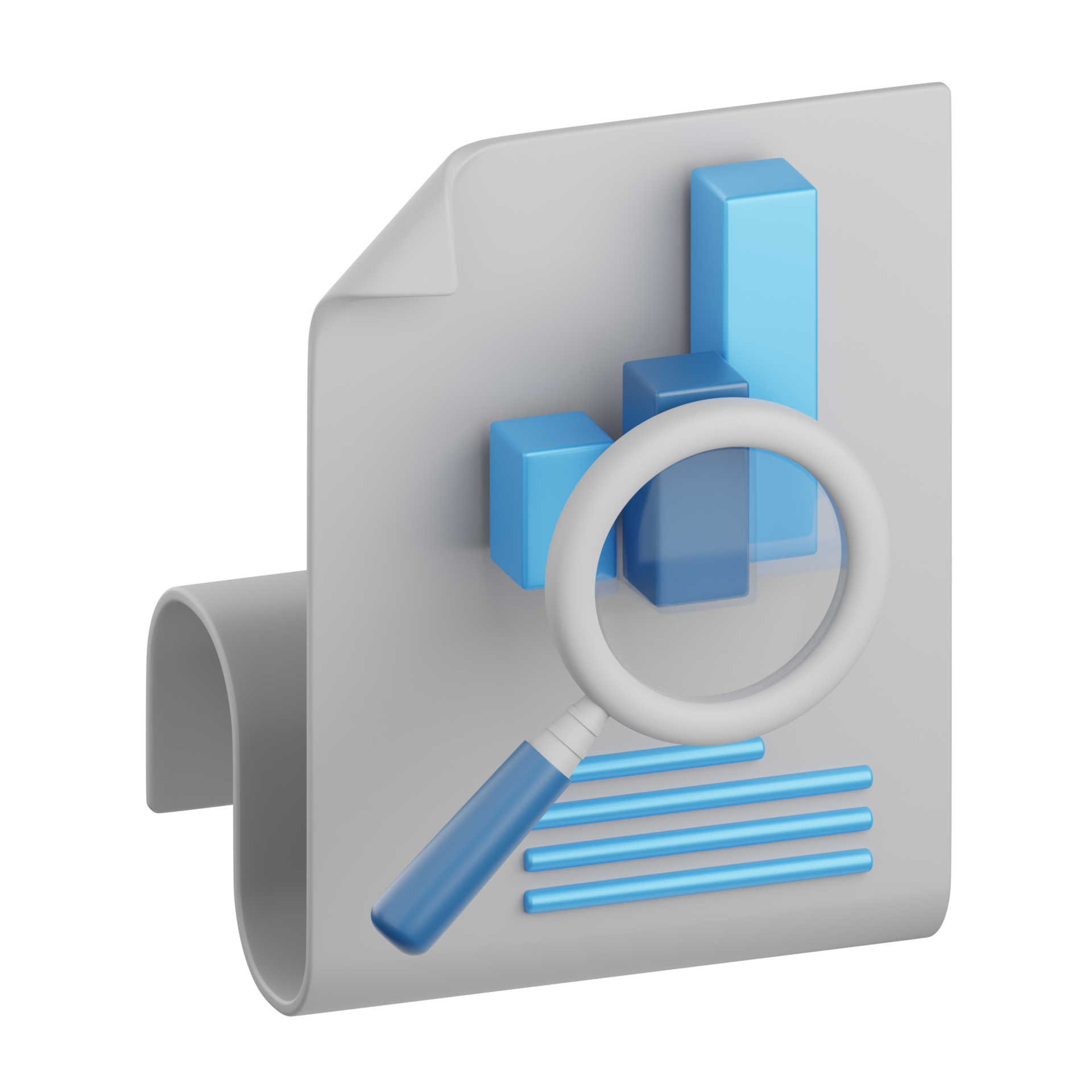 3d Rendering Data Research Isolated Useful For Business Analytics Web